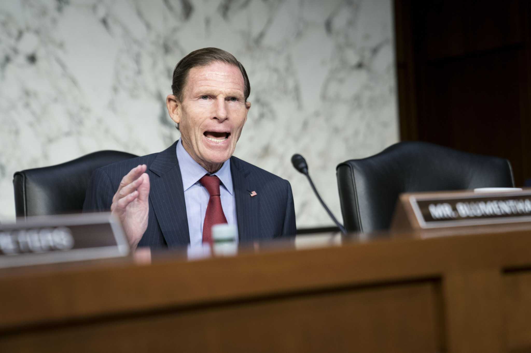 Blumenthal lawsuit against Trump presses on in appeal
