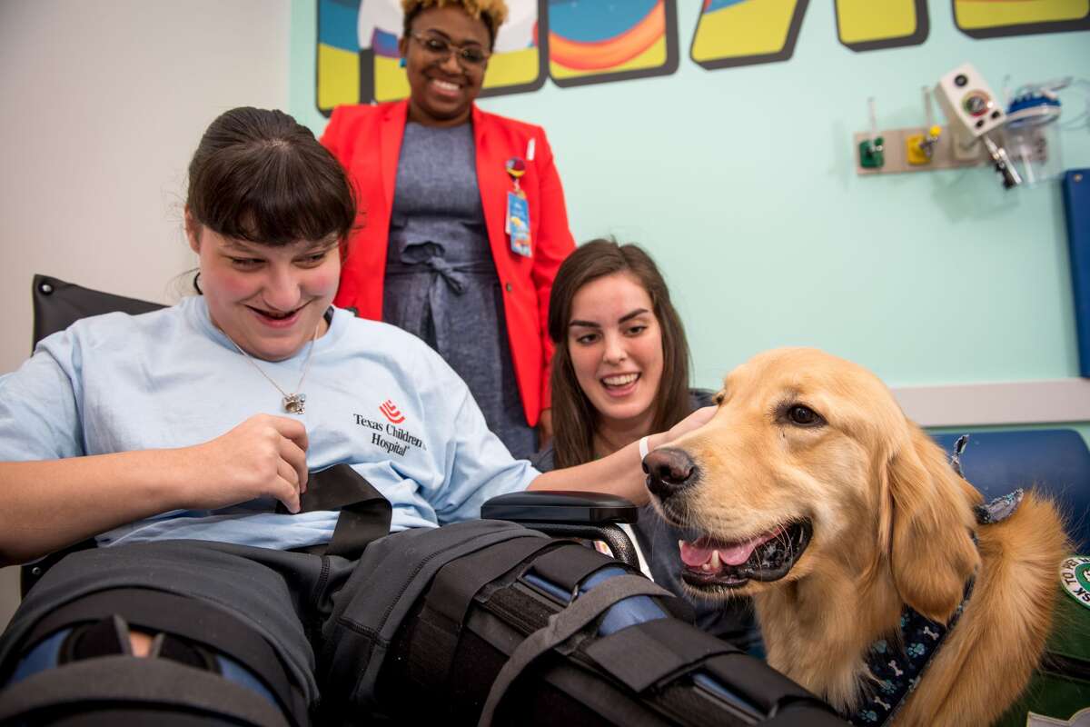 Texas Children’s Hospital welcomes new therapy dog, Pluto