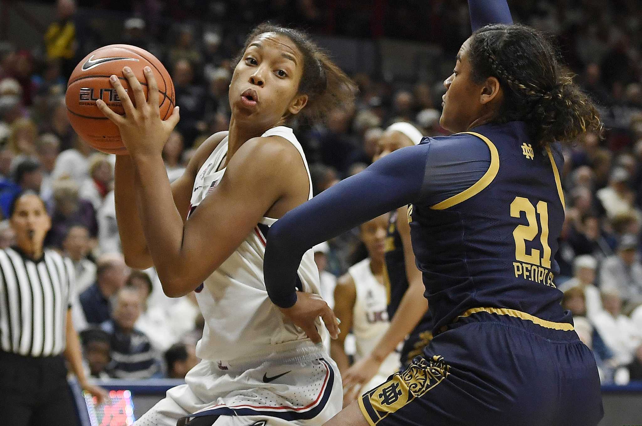 UConn women’s takeaways: Megan Walker’s star turn against Notre Dame
