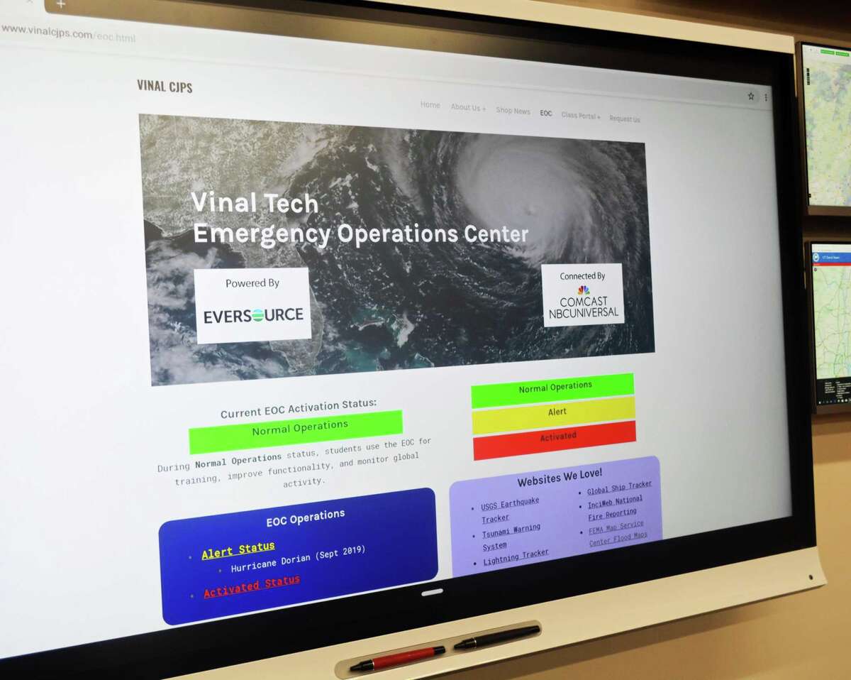 Middletown’s Vinal Tech opens 1st high school emergency operations ...