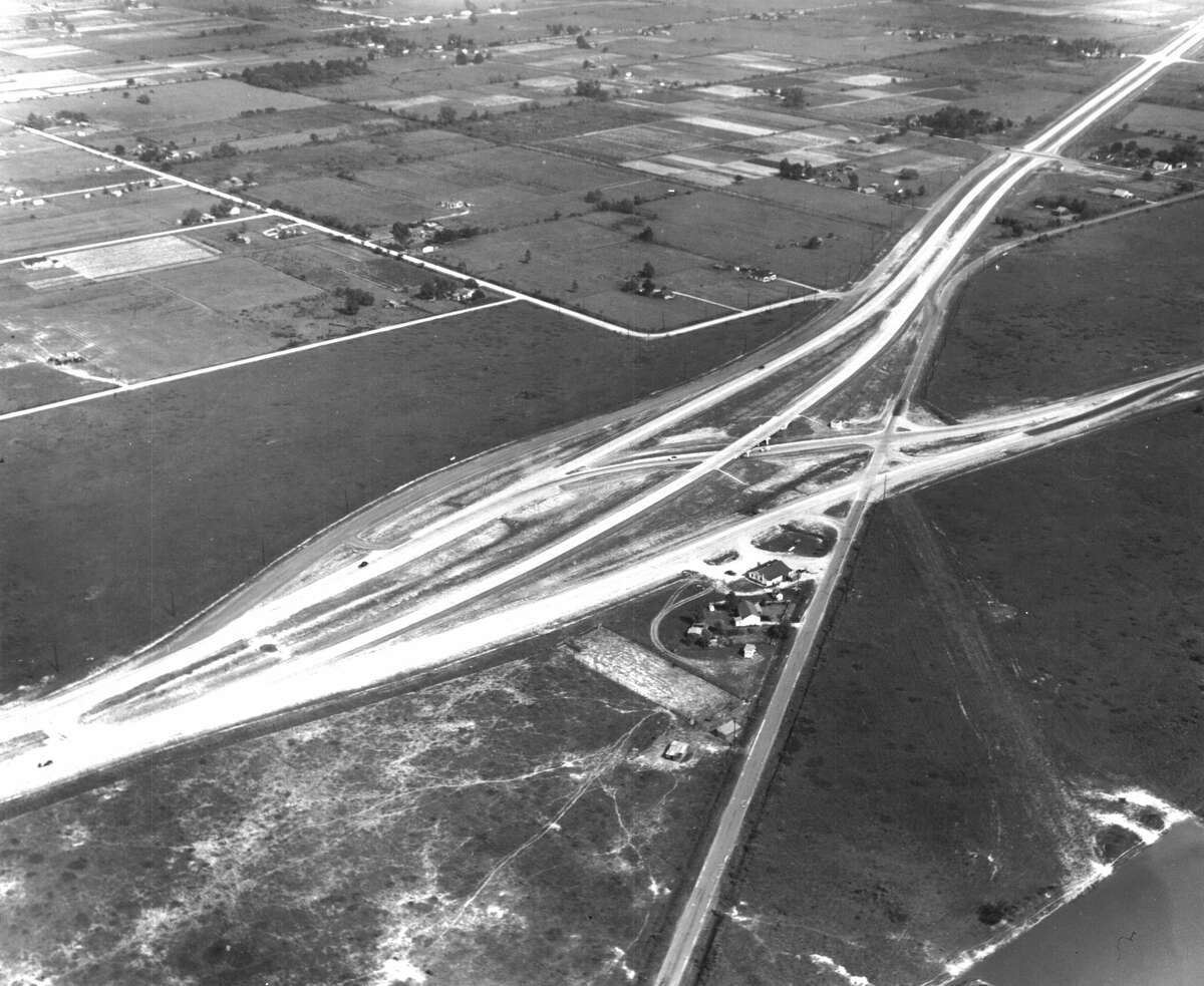 See how Shepherd at the North Freeway looked in the early 1950s
