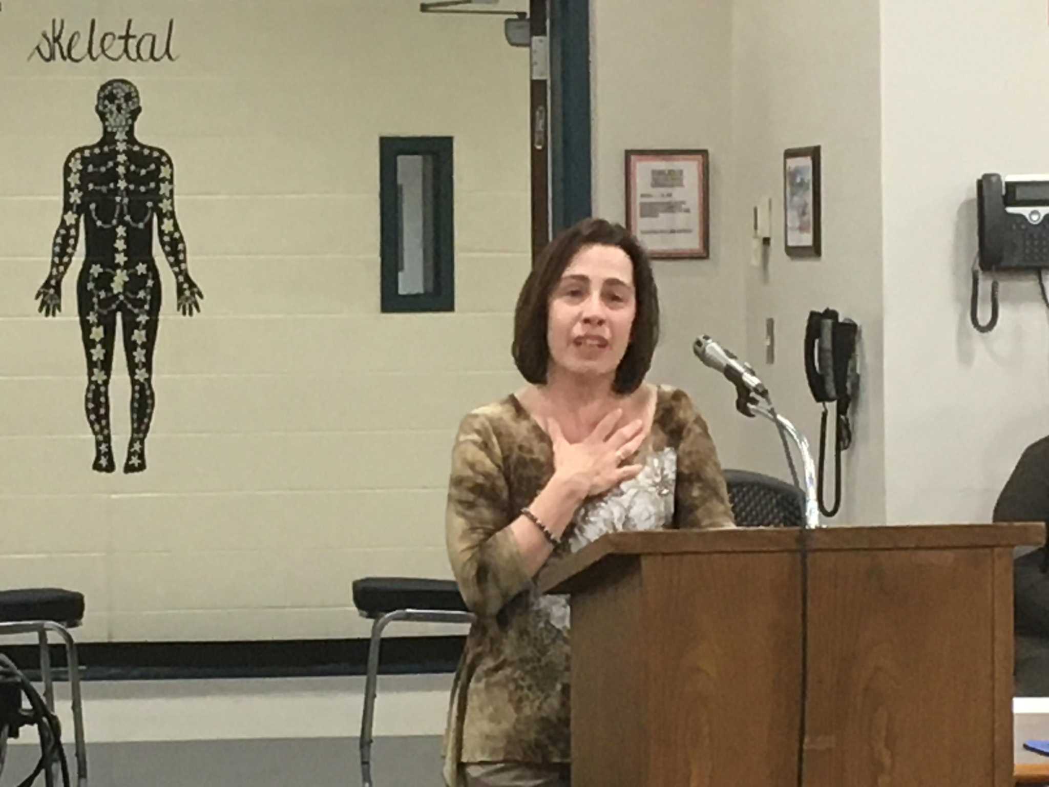 East Haven Board of Education honors Geralyn Nelson as Teacher of the Year