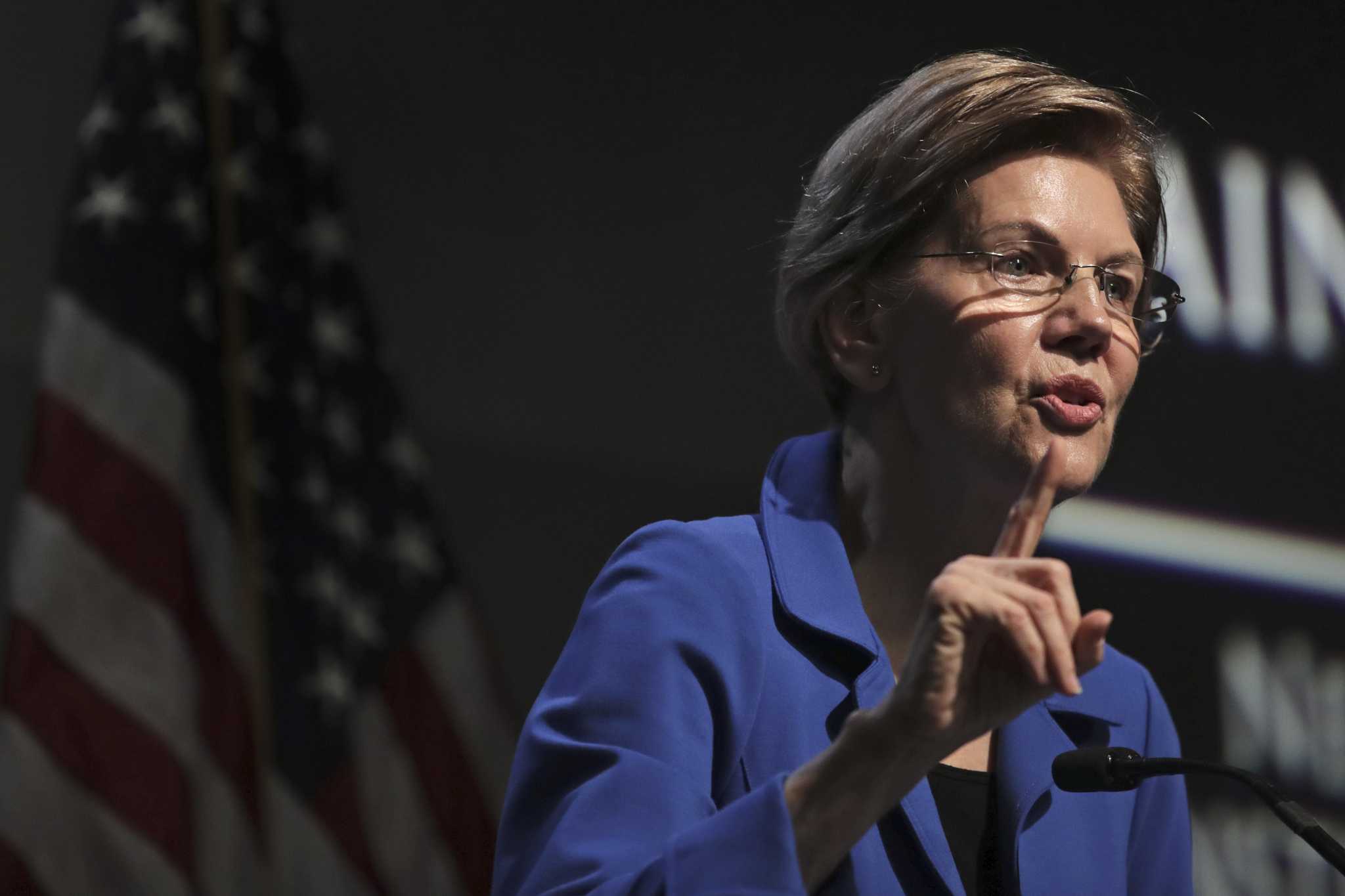 Warren slams moderate rivals, laying bare ideological divide