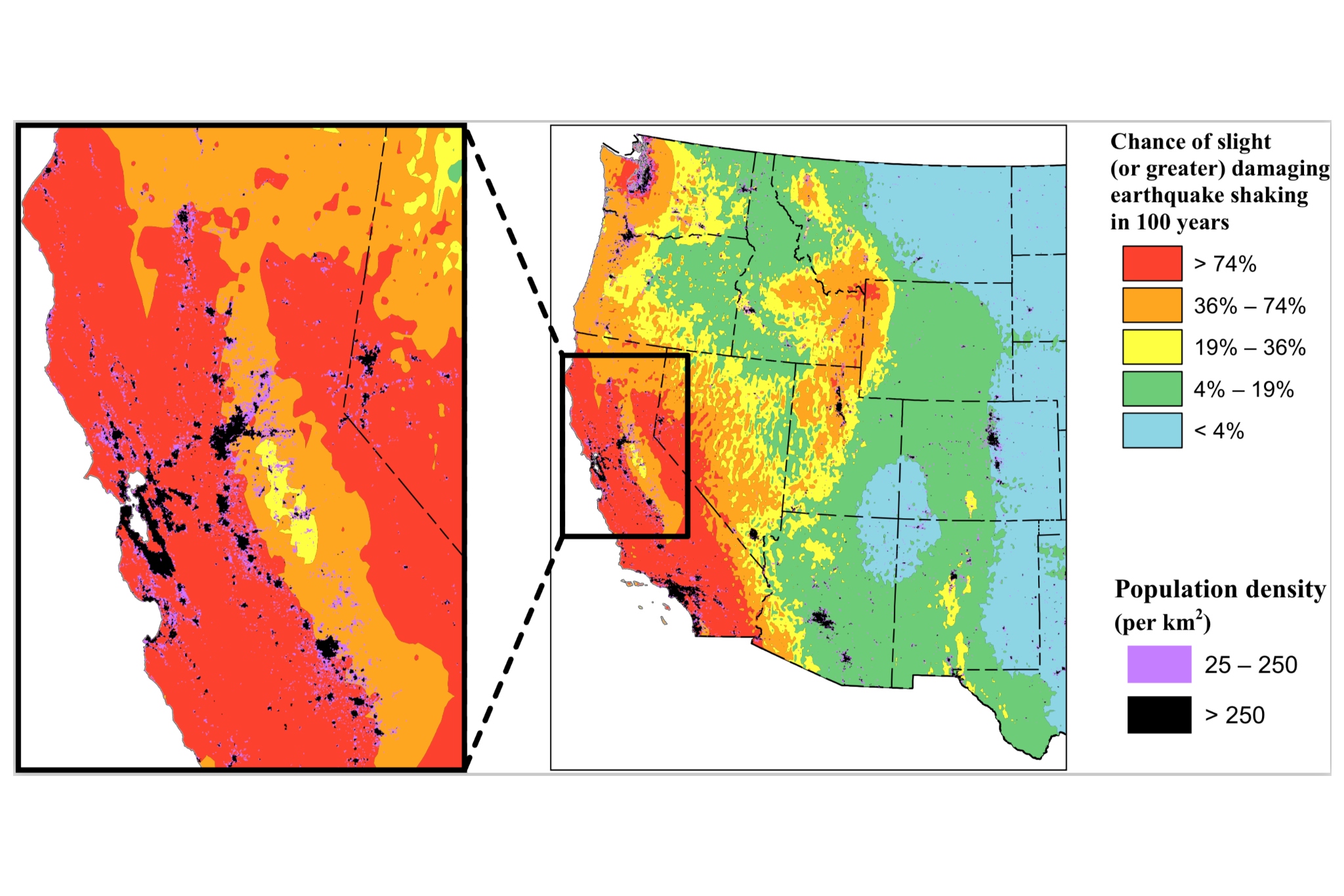 New earthquake model shows 'significantly increased ground shaking' in ...