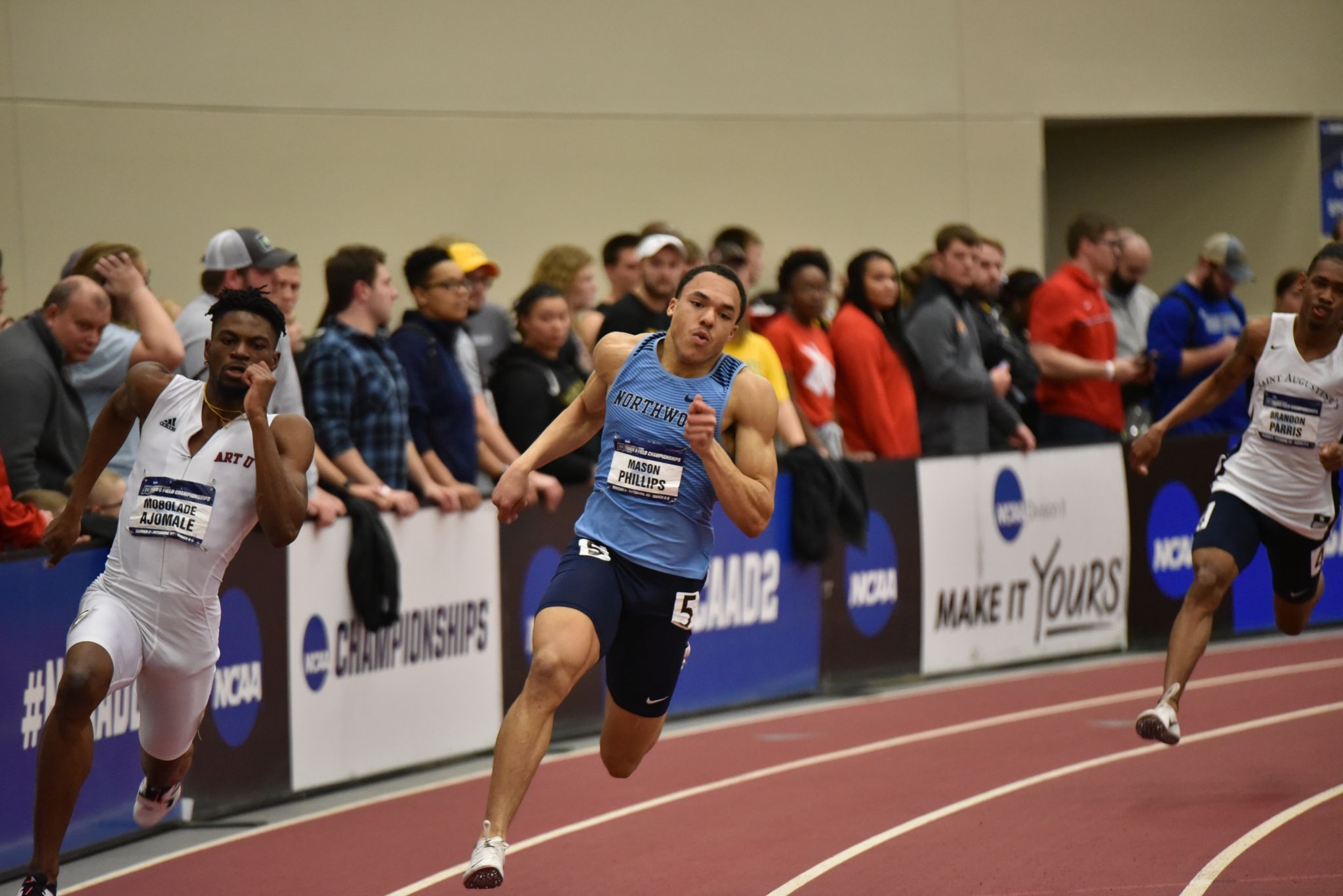 Born to run: NU's Phillips may be fastest man in nation in DII