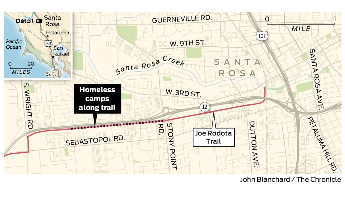 Santa Rosa struggles with biggest homeless camp in county history