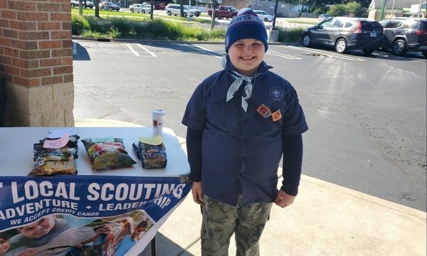 Scouts helping local soup kitchen