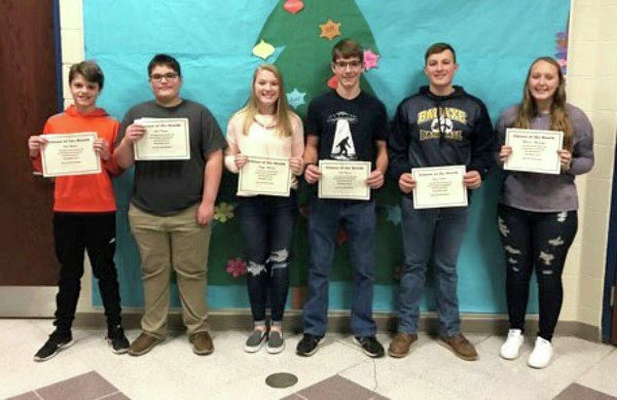 Bad Axe Schools citizens of the month