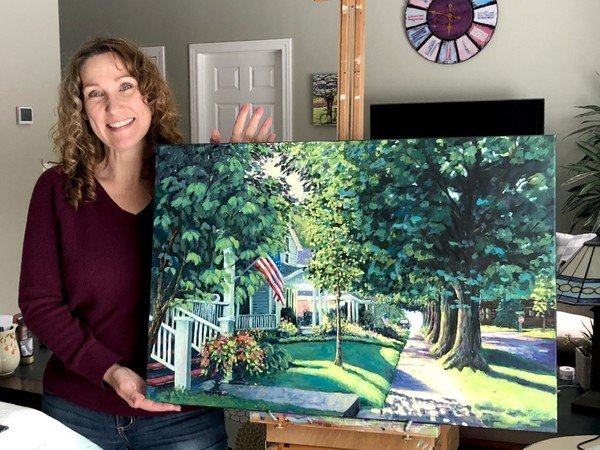 The art of Laura Miller to be featured on 2020 Tree City poster