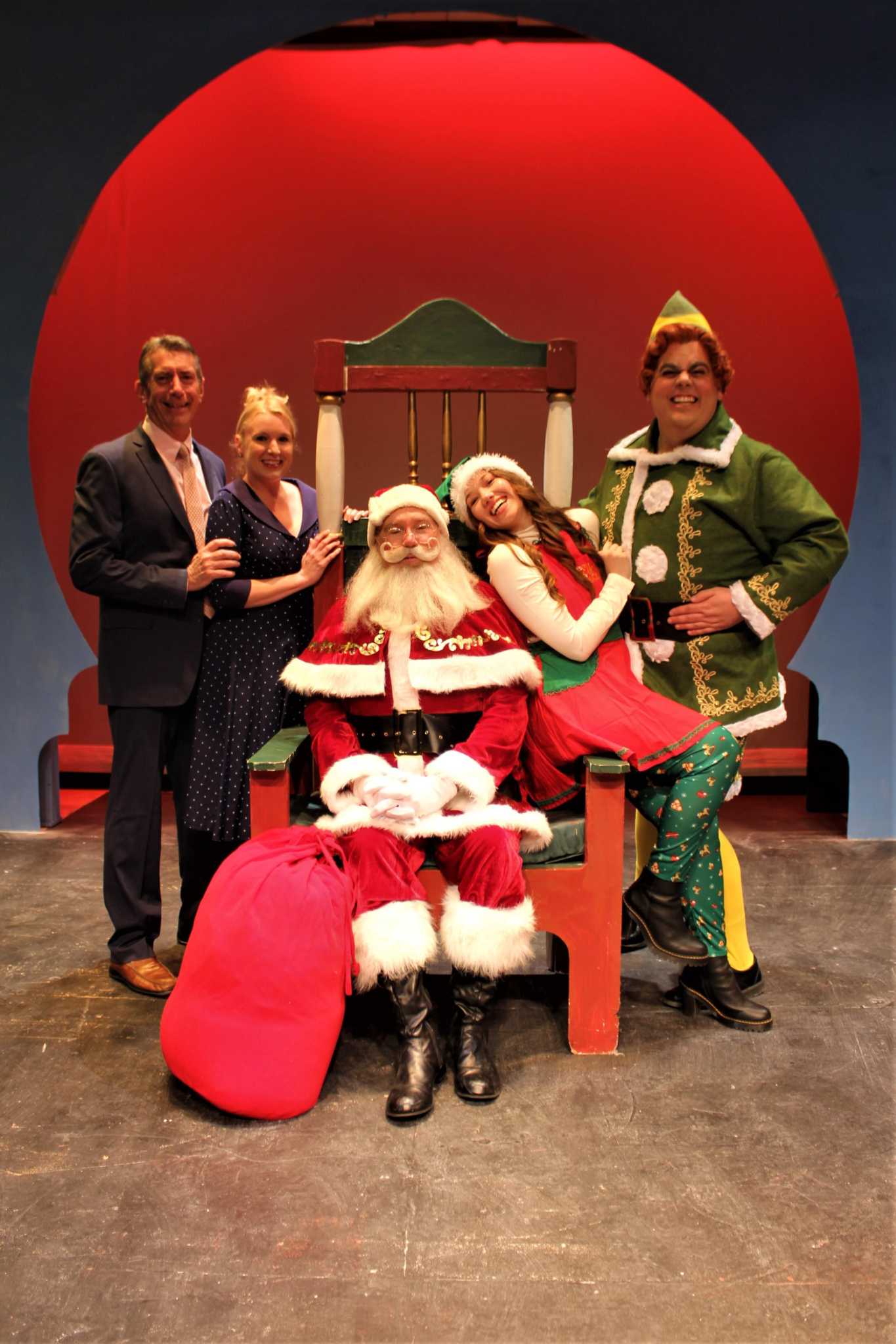 Elf brings peppy holiday cheer to Waterbury in Christmas musical