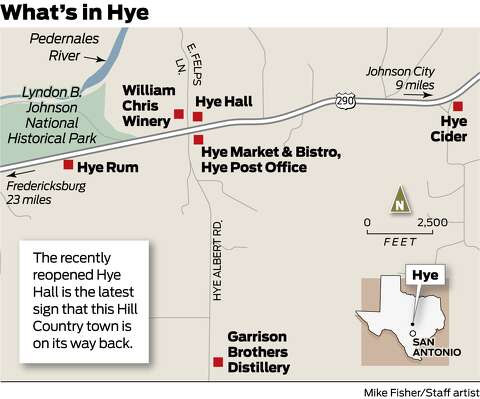 Once a bump on the road to the Texas Hill Country Wine region, Hye on U ...