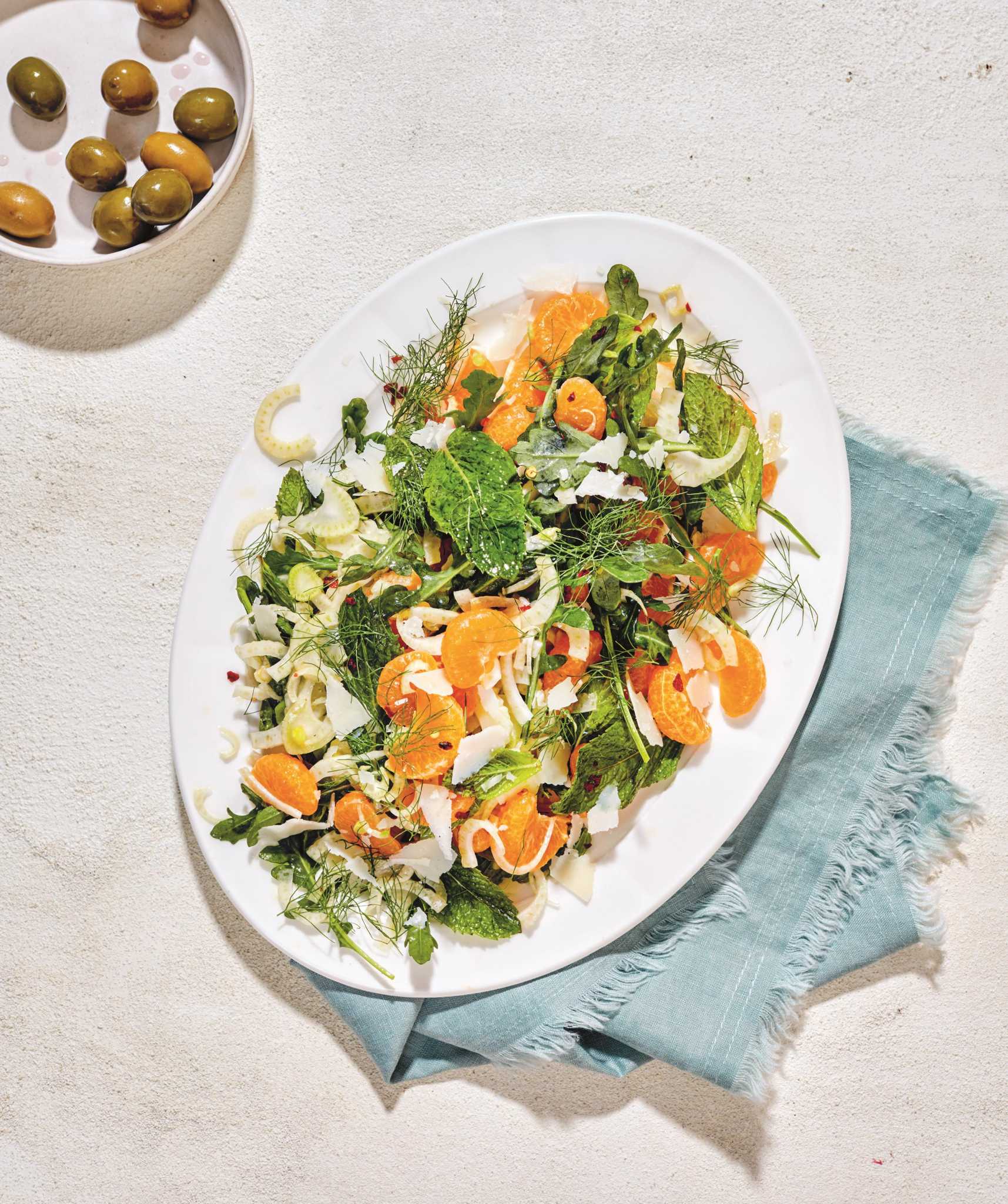 Recipe: Satsuma, Fennel, Mint and Arugula Salad