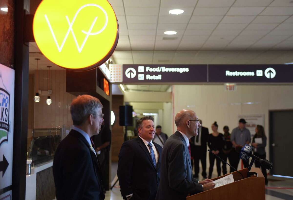 Photos: Wolfgang Puck Pizza opens at Albany International Airport
