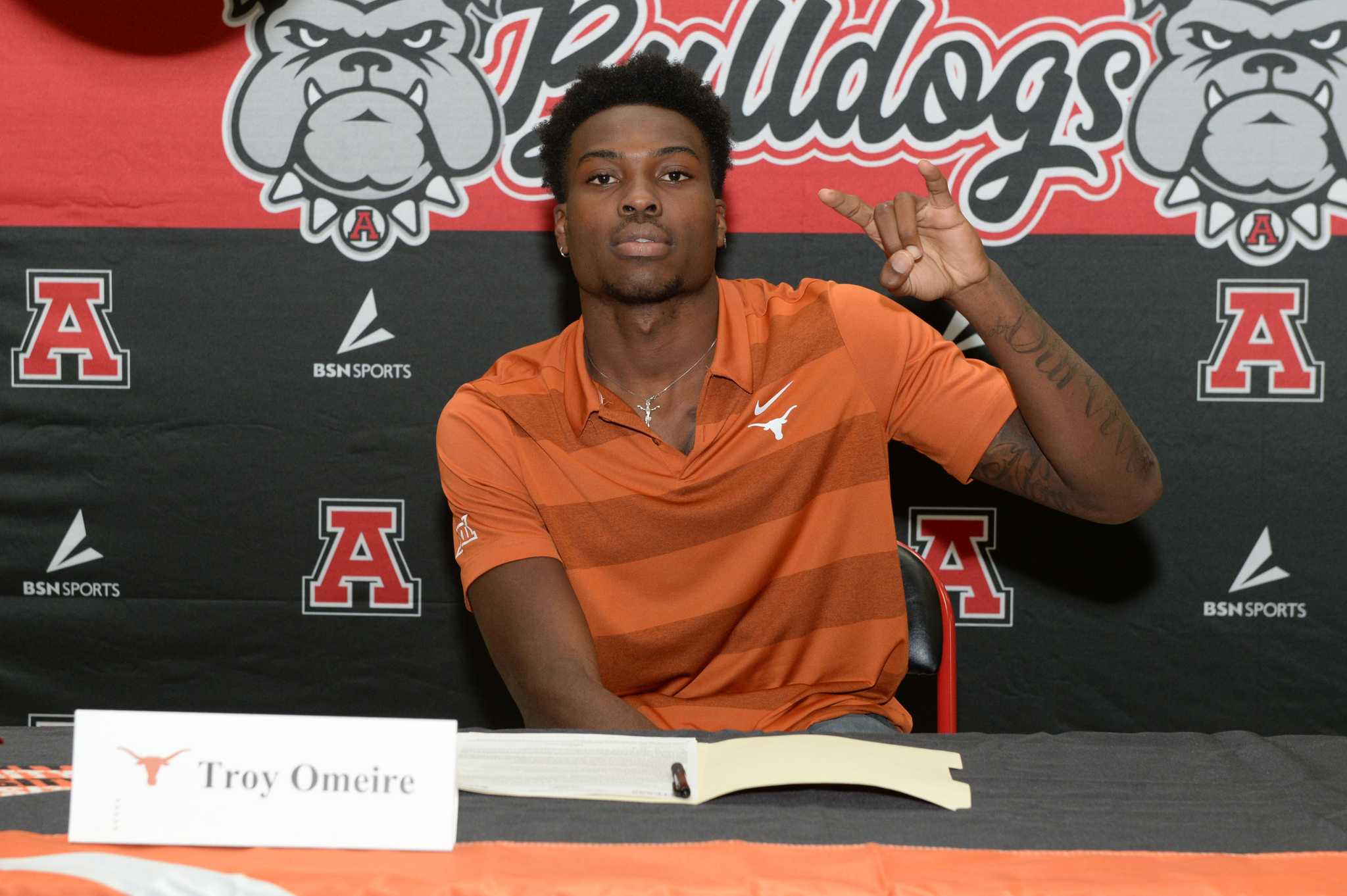 Austin's Troy Omeire proud to be a Longhorn