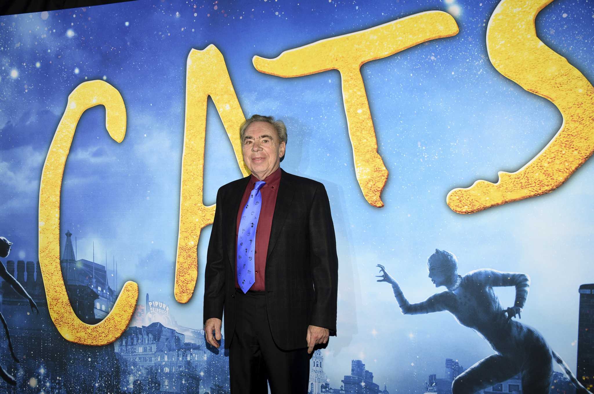 Andrew Lloyd Webber beams as 'Cats' film has its premiere