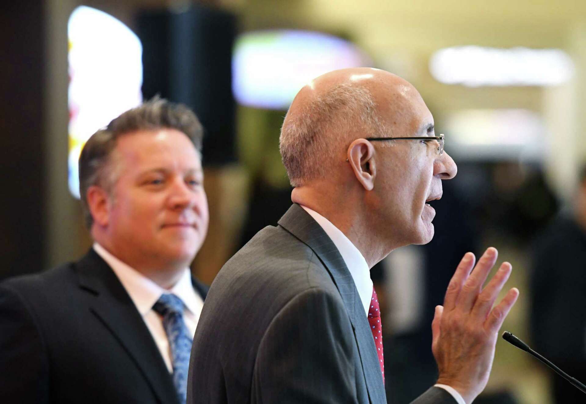 Calderone out at Airport Authority as McCoy waits in the wings