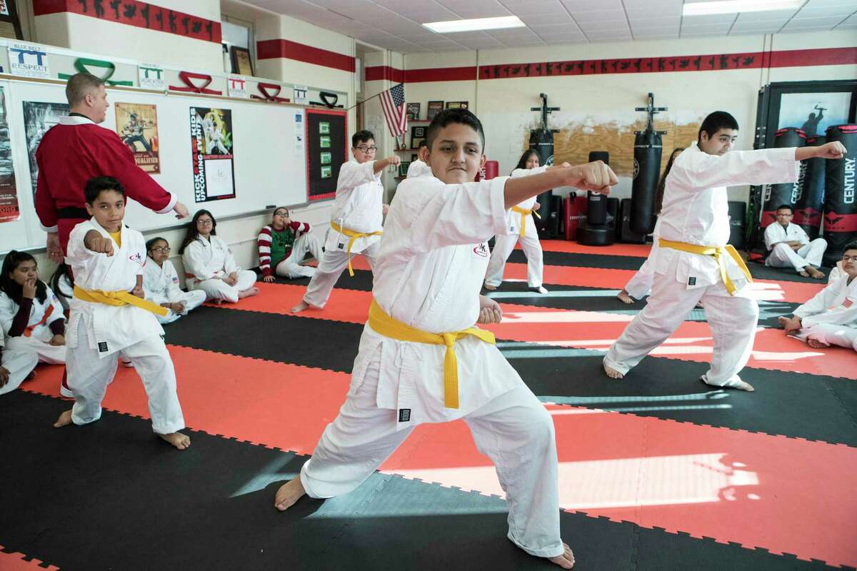 Houston ISD middle schoolers learn self-defense, social skills in ...