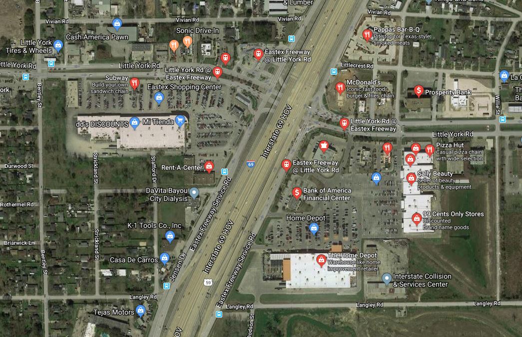 Hit-and-run driver flees in Mercedes after deadly crash on Eastex Freeway