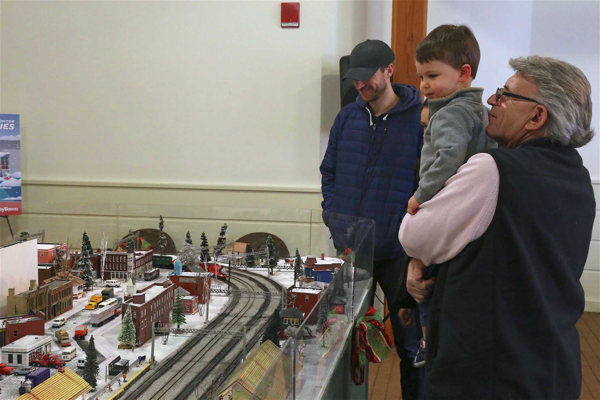 All aboard the Holiday Express Train Show in Fairfield