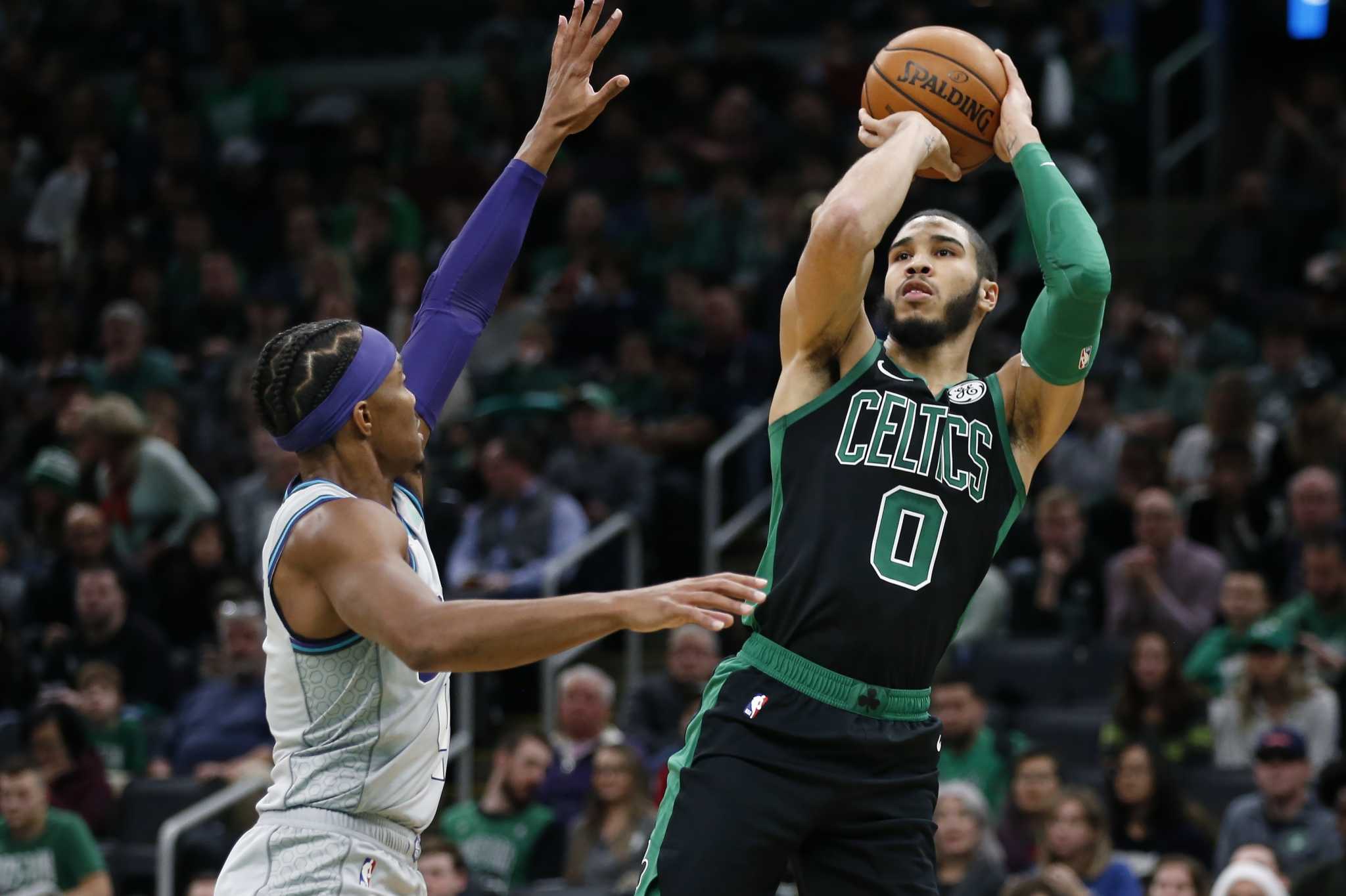 Celtics' Tatum at his best