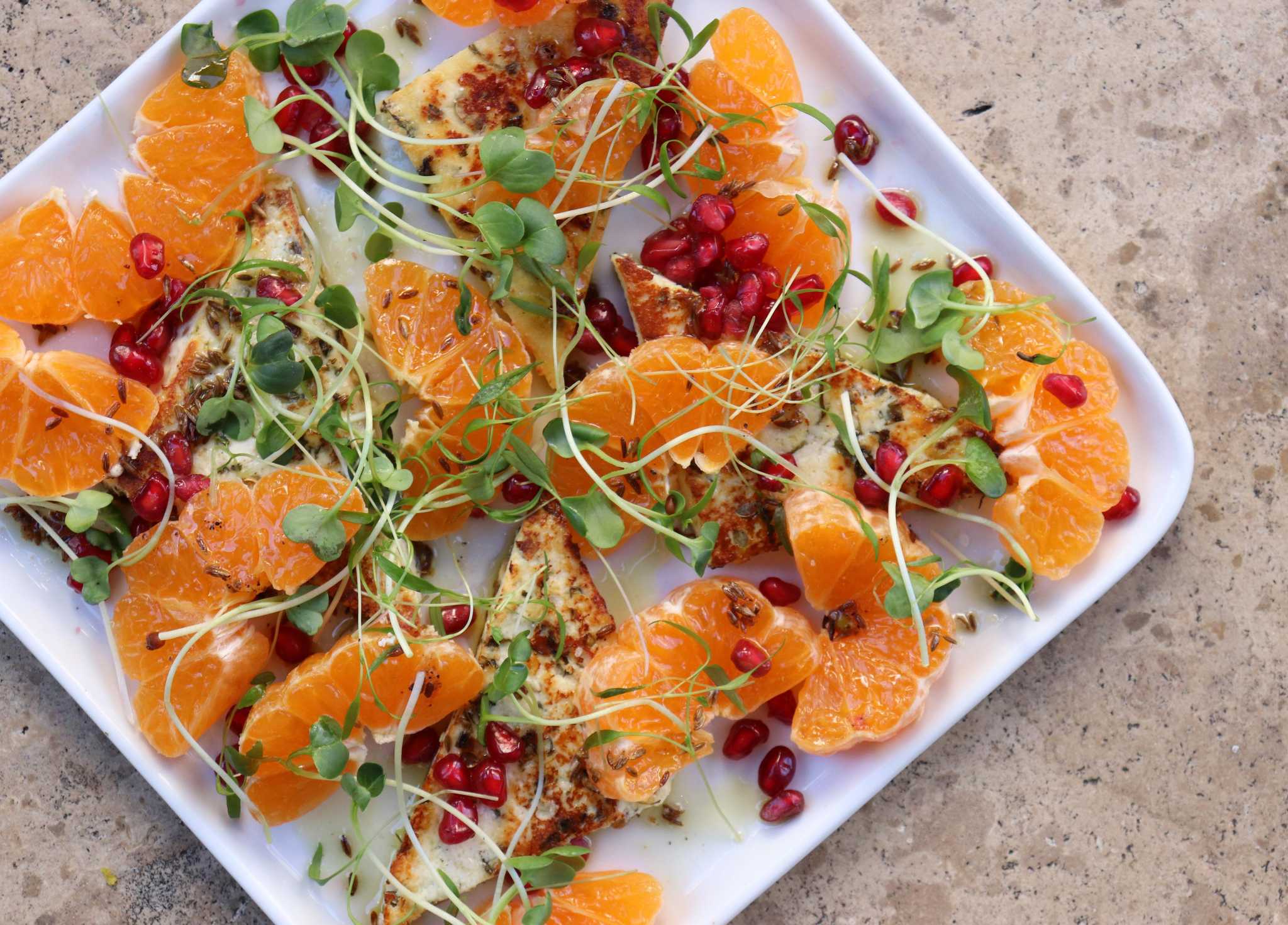 Recipe: Satsuma Paneer Salad