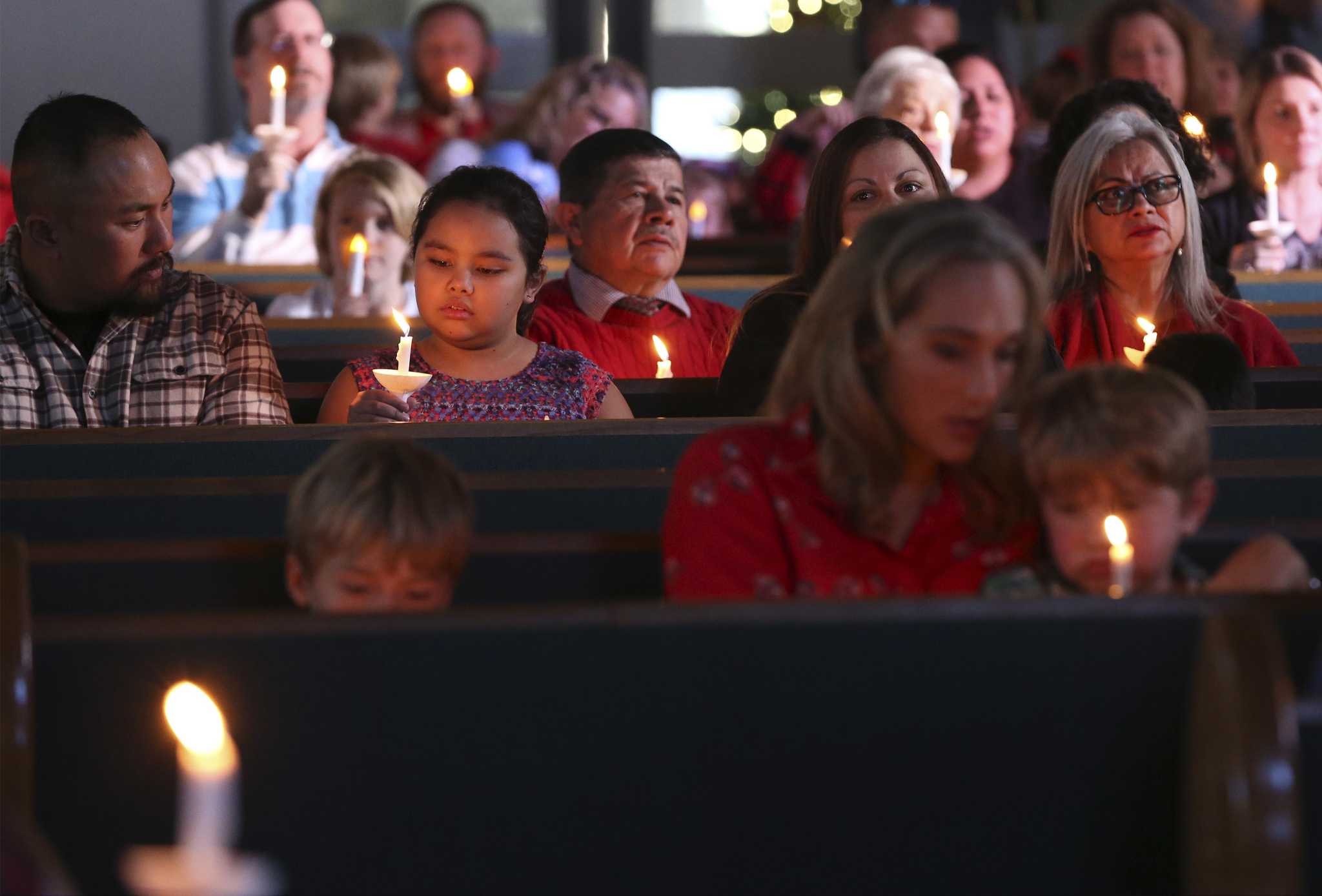 On Christmas Eve, live nativity animals steal the show