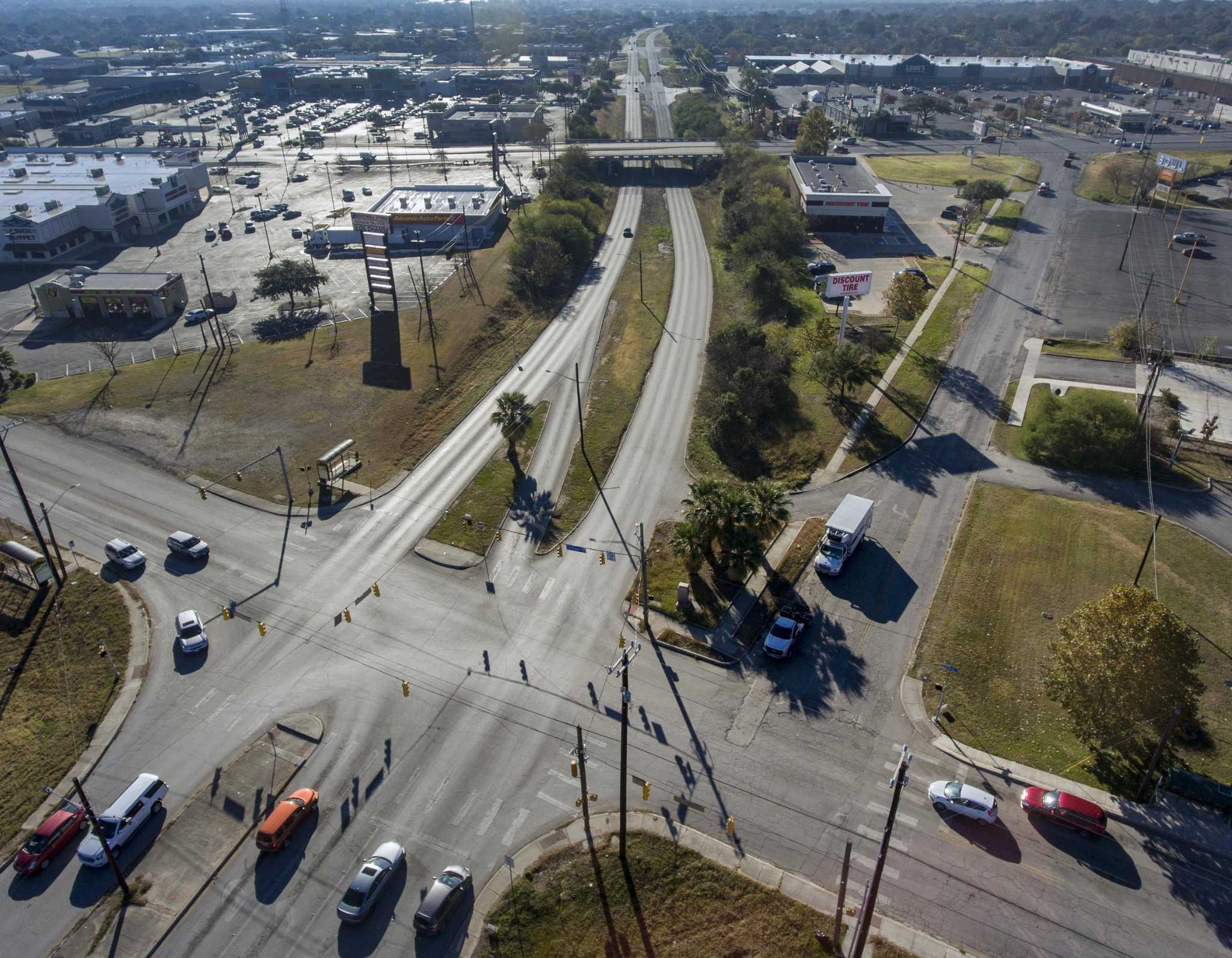 After 75 years, one of San Antonio’s weirdest intersections will get a ...