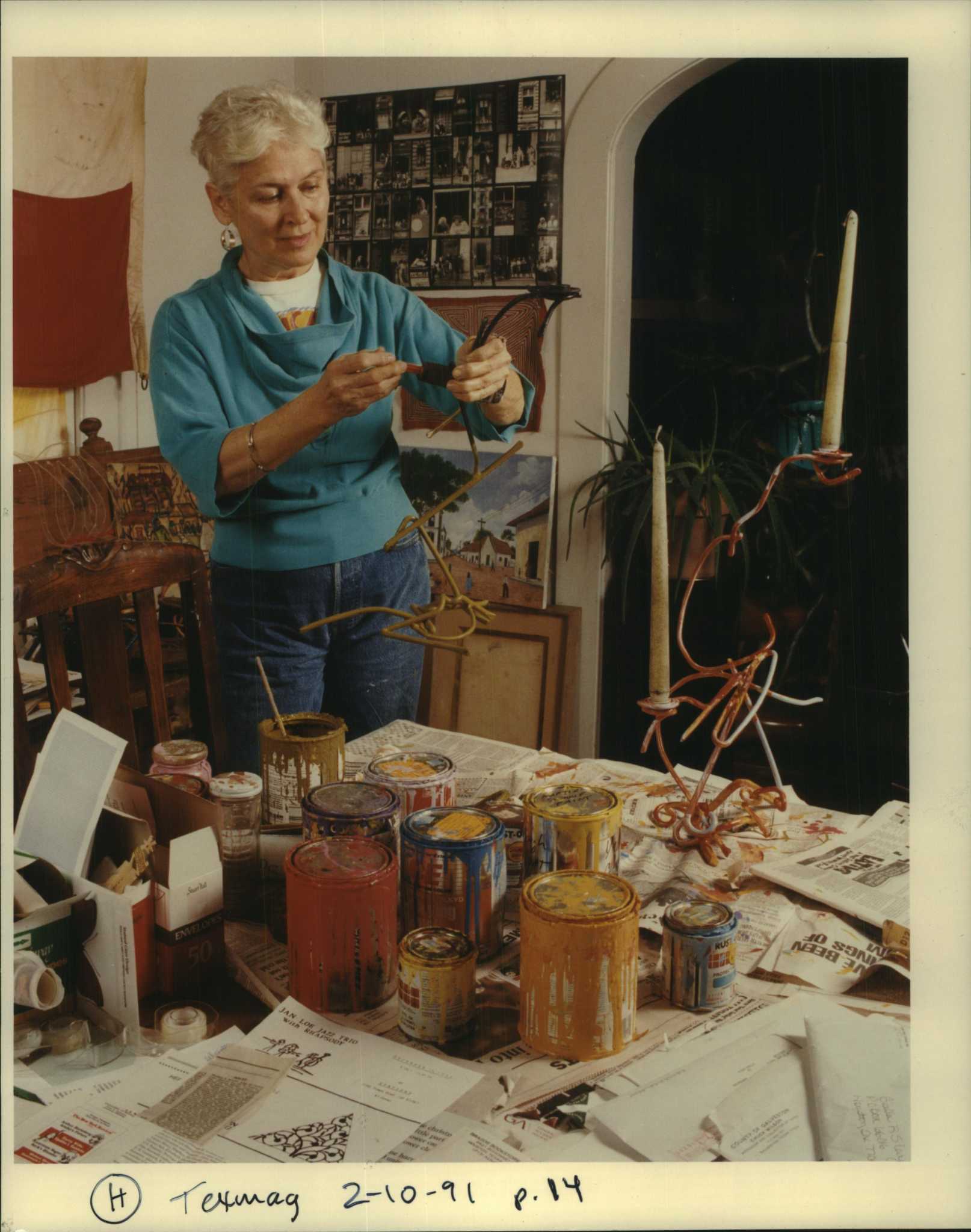 Eclectic artist, activist Gertrude Barnstone dies at 94