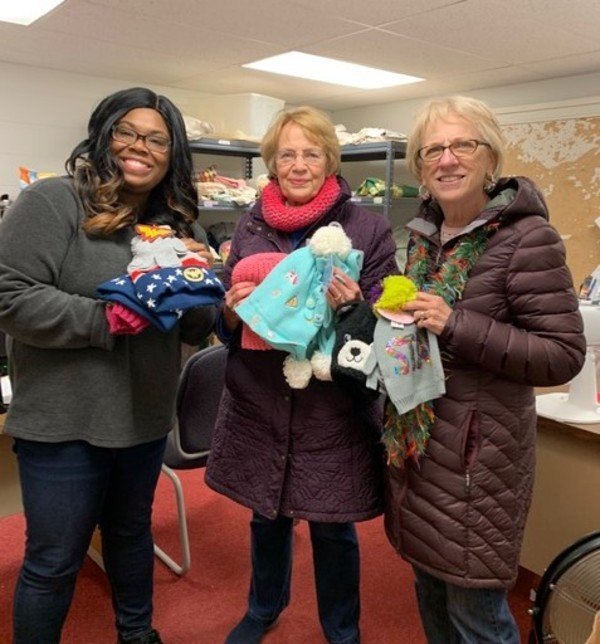 GFWC Big Rapids distributes warm clothing to charities