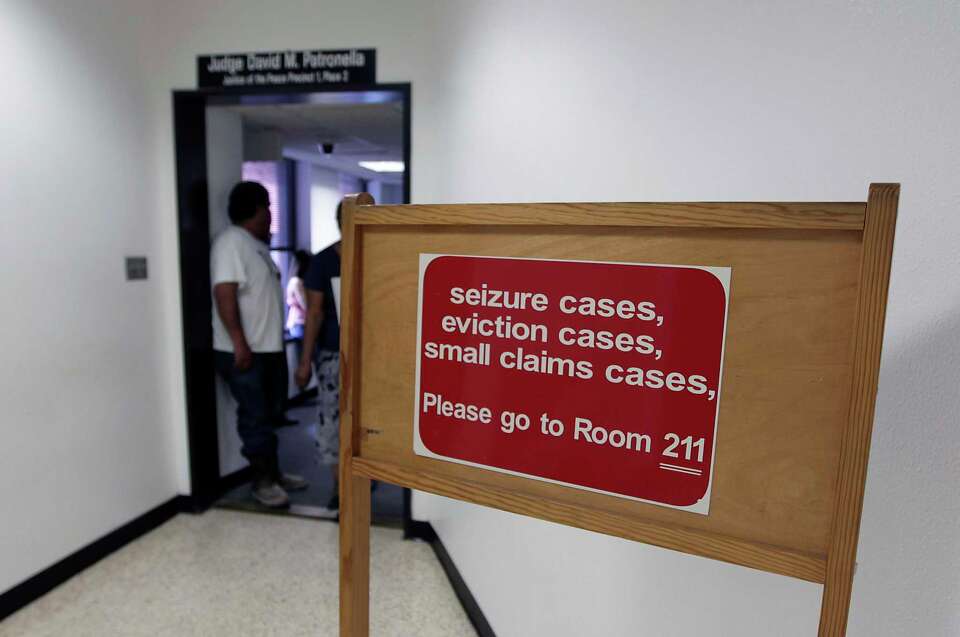 How do I file a small claims case in Harris County?