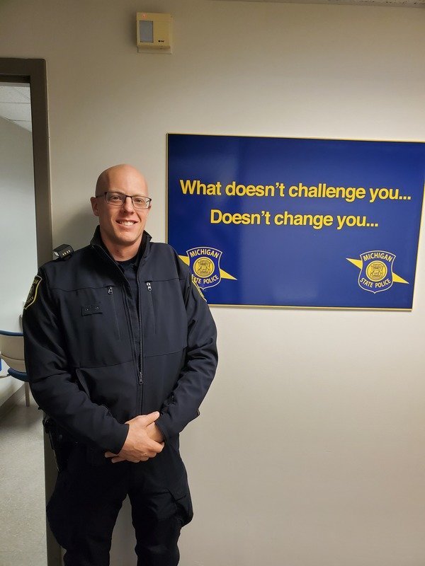 An officer and a gentleman: Midland man joins state police post