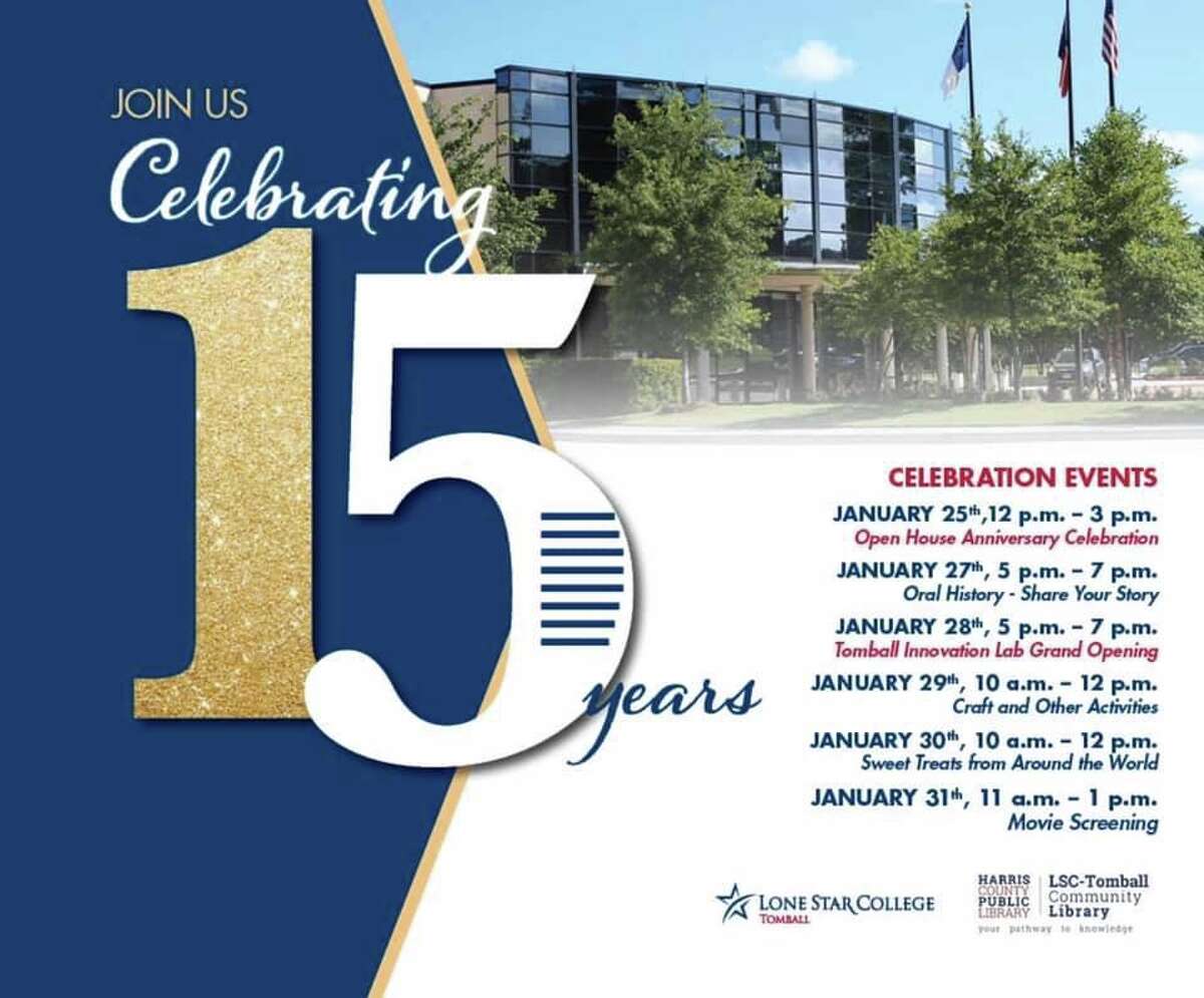 Lone Star College-Tomball Community Library to celebrate 15th anniversary