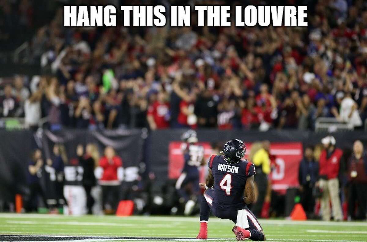 Memes celebrate Texans' win, Patriots' loss