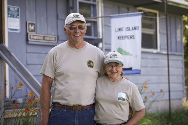State park campground hosts connect with visitors