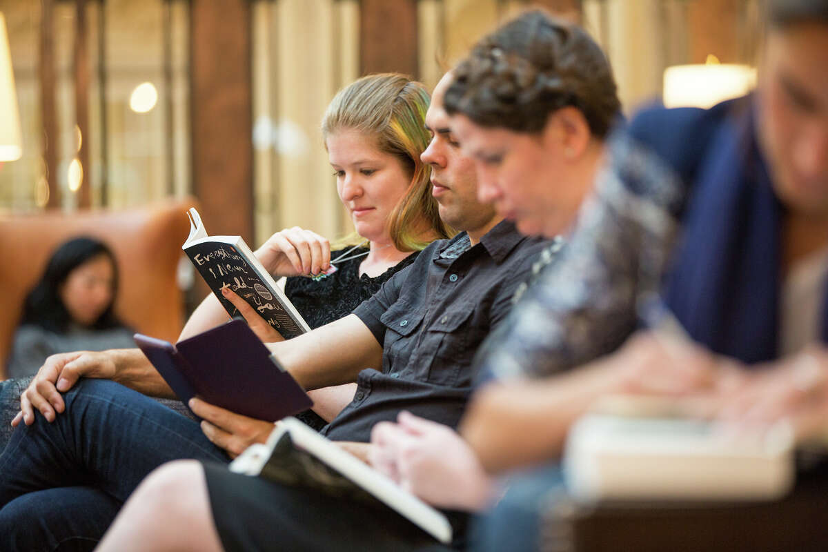 How two women quietly reading books in an SF bar started an introvert ...