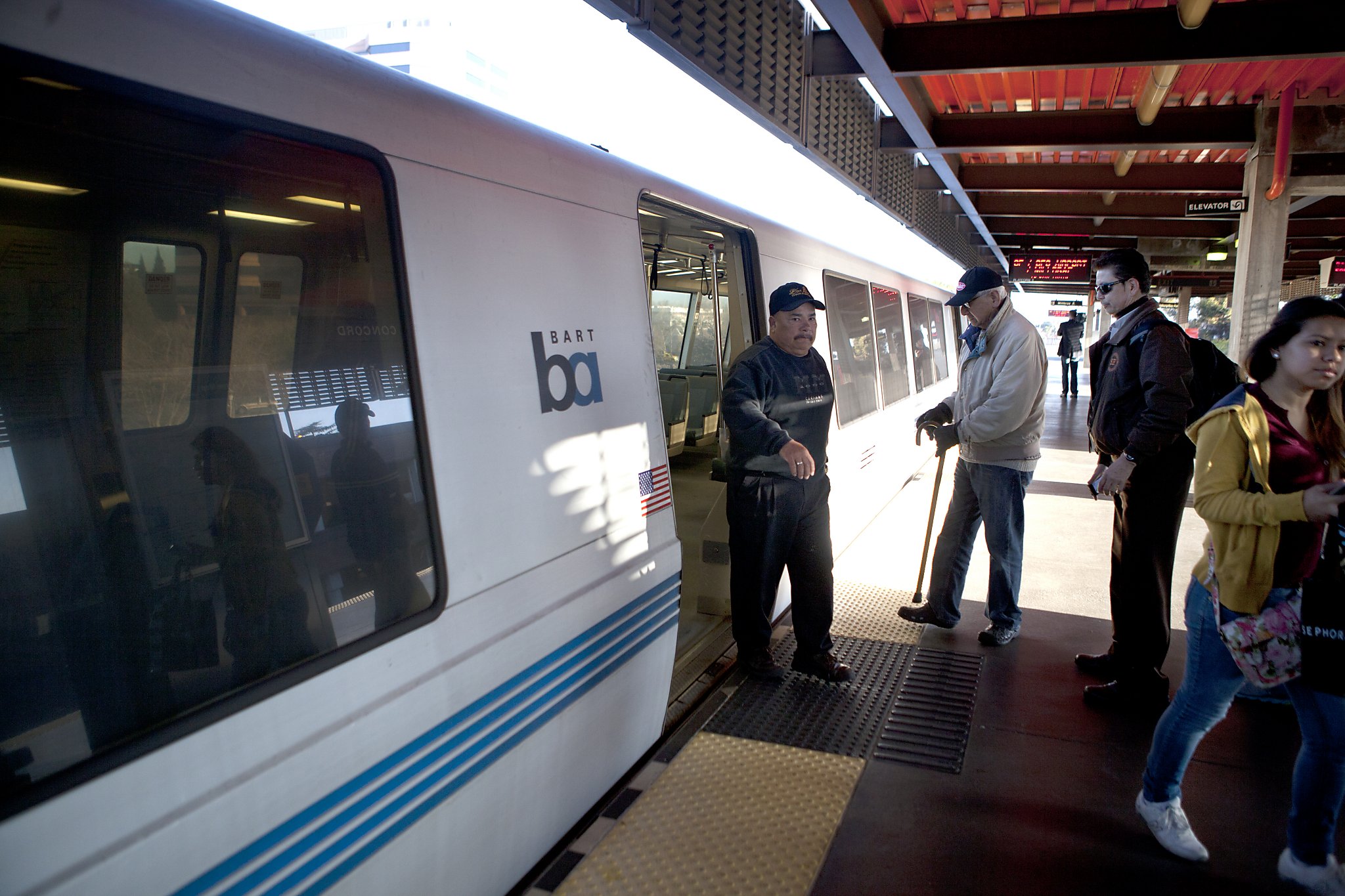 BART service out between Concord, Pittsburg/Bay Point