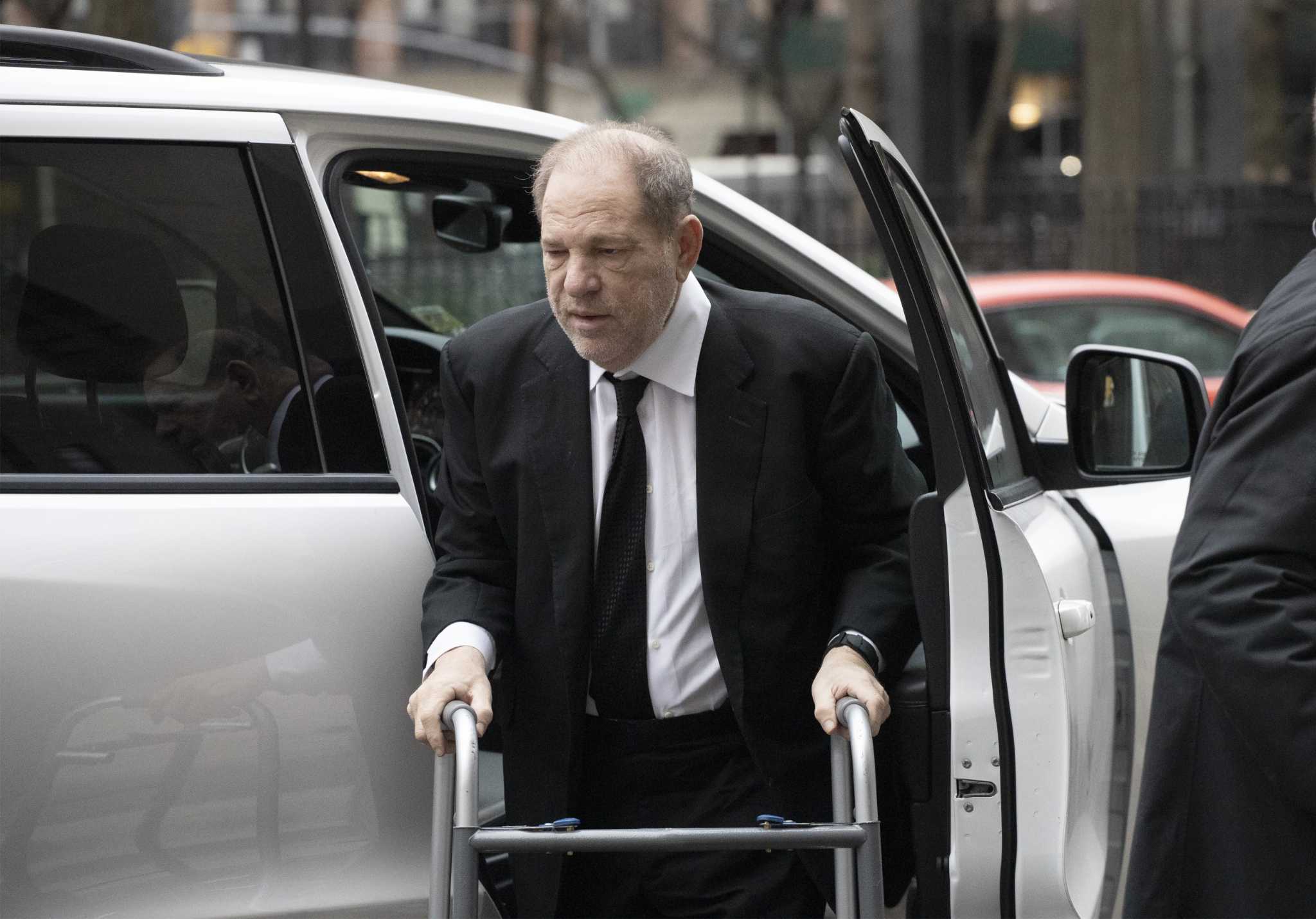 Protests slow Weinstein juror choosing