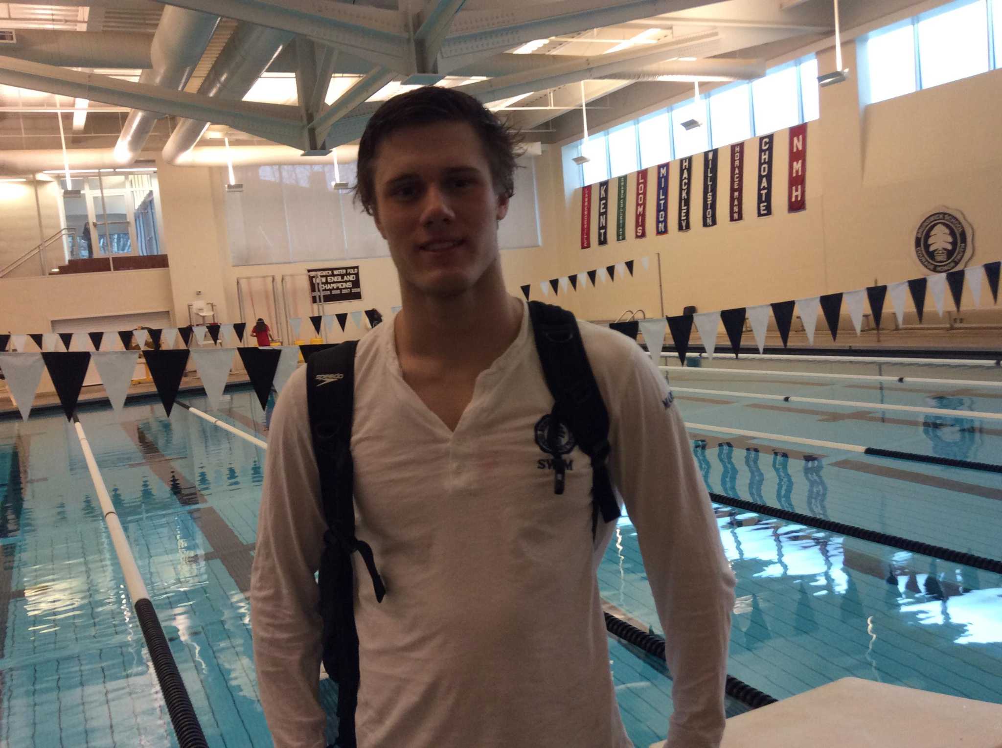 Brunswick, Greenwich Academy swim teams top Phillips Exeter Academy