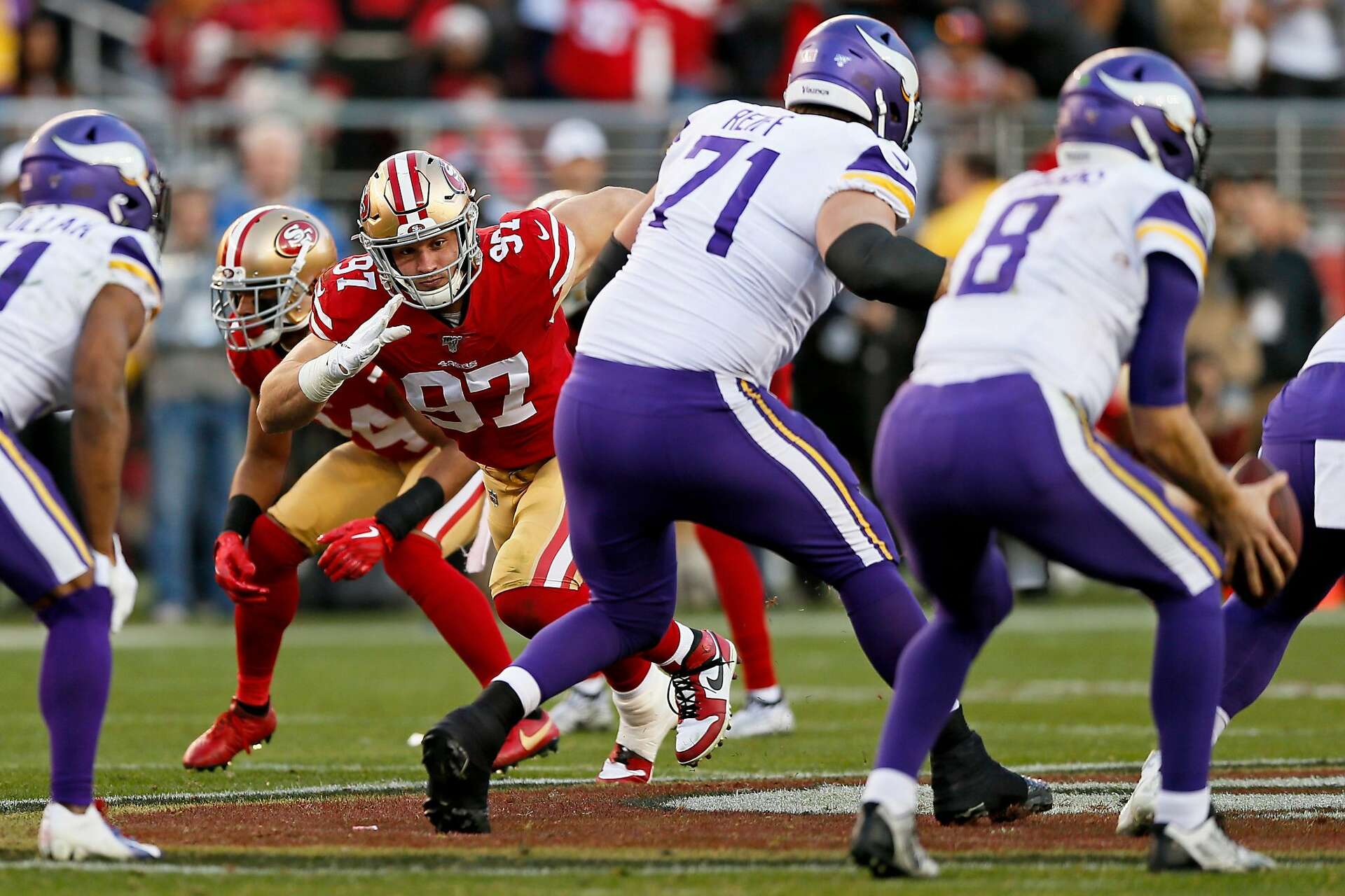 One win away: 49ers down Vikings, return to NFC Championship Game at last