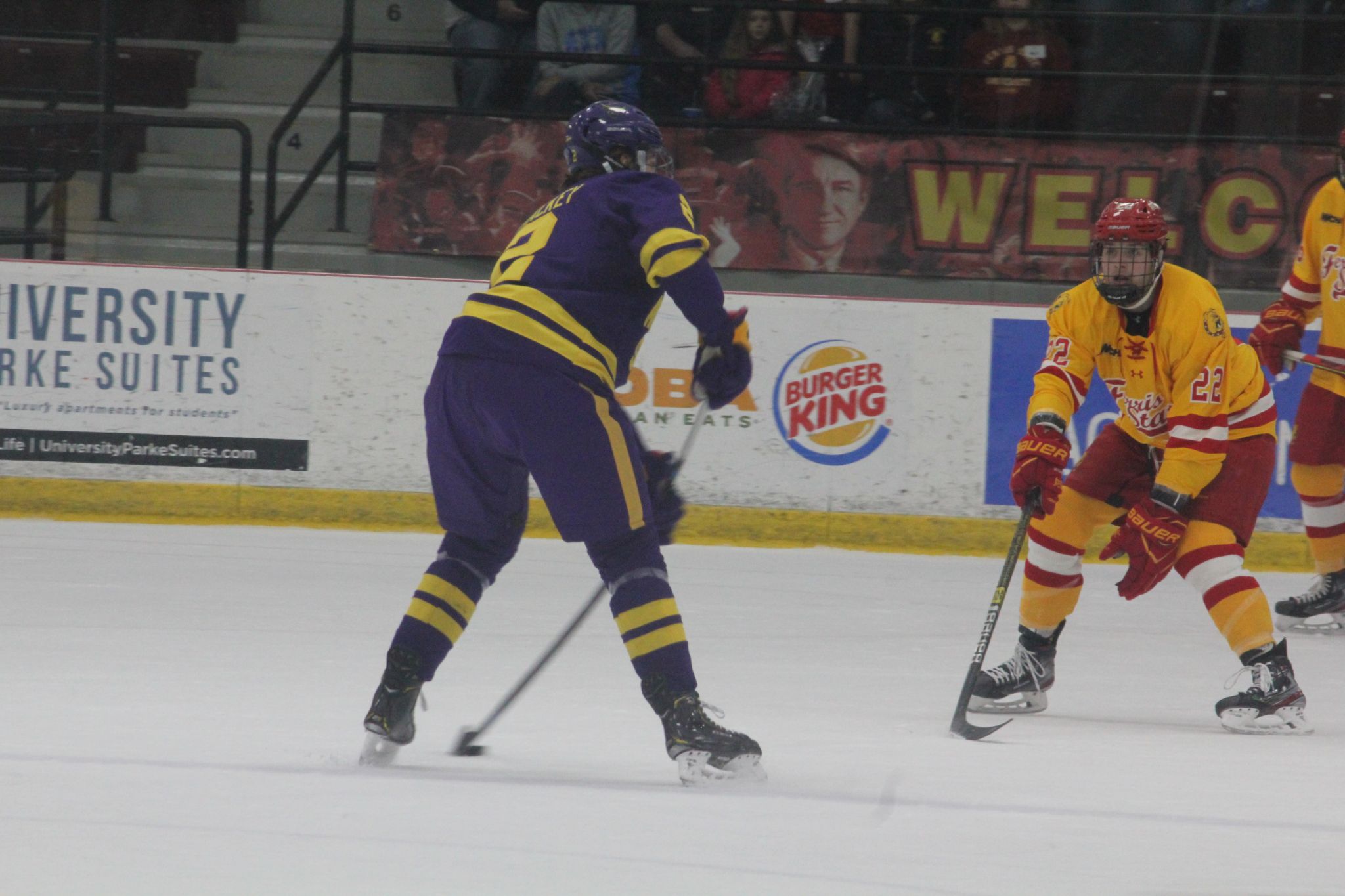 Minnesota State sweeps Ferris hockey team