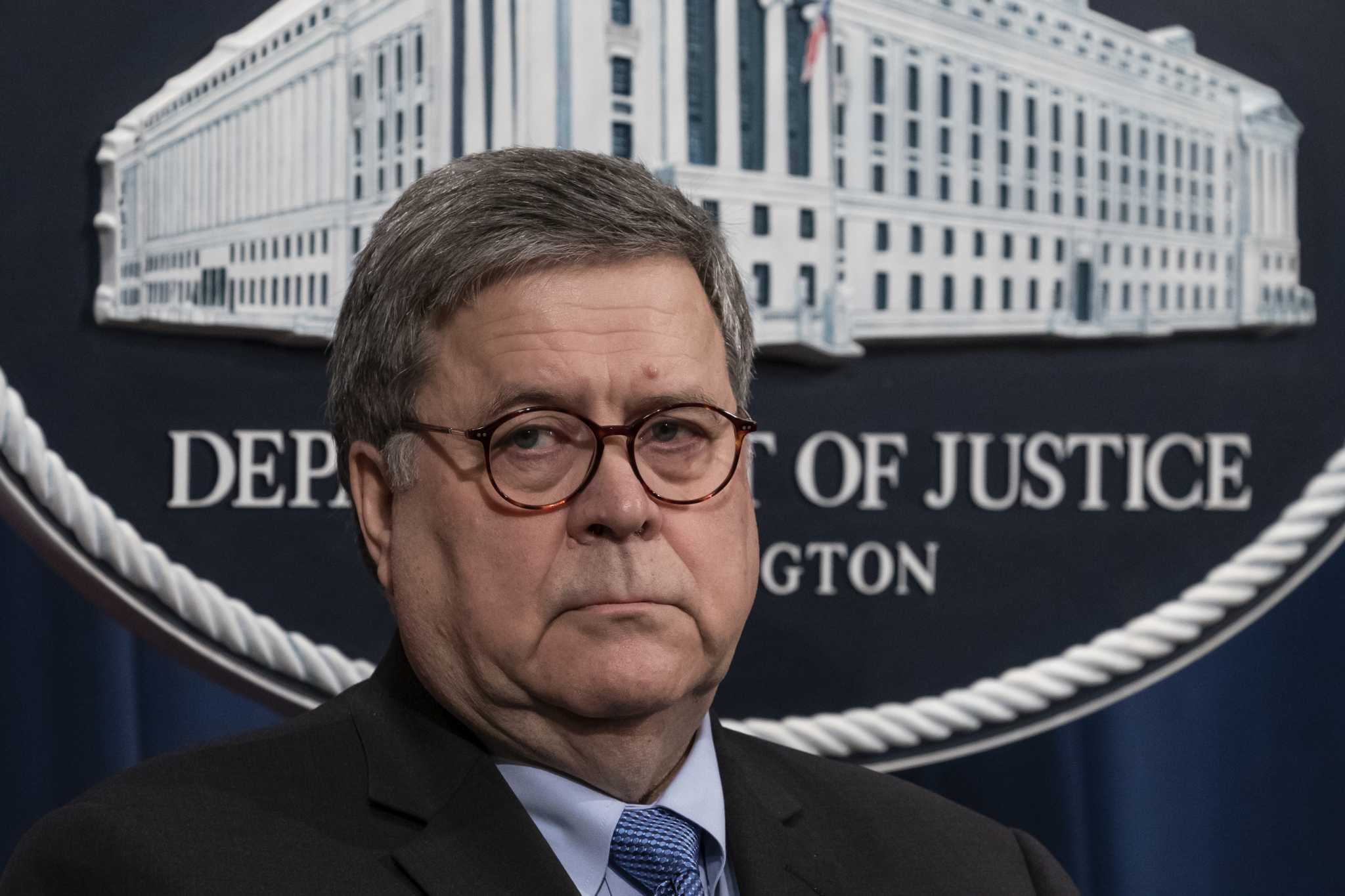 Editorial: Mr. Barr's latest threat to the rule of law