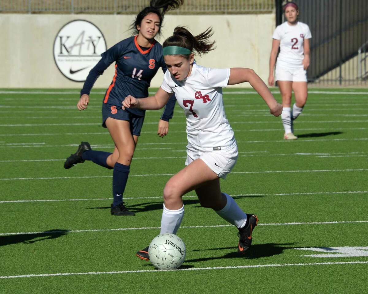 Penalty kicks lift George Ranch girls soccer to I-10 Shootout title