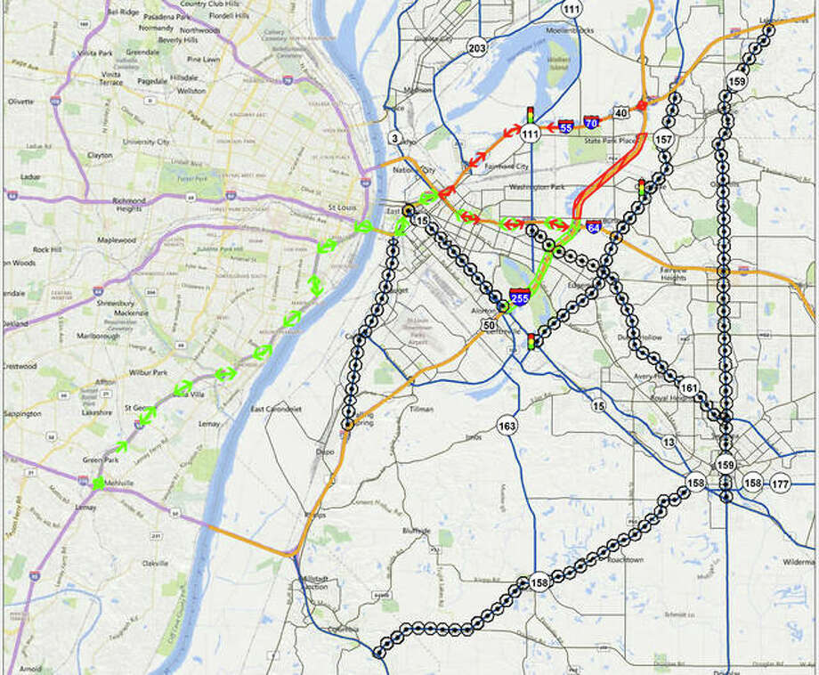 TRAFFIC: Section of I-255 to close Feb. 1 - The Edwardsville Intelligencer