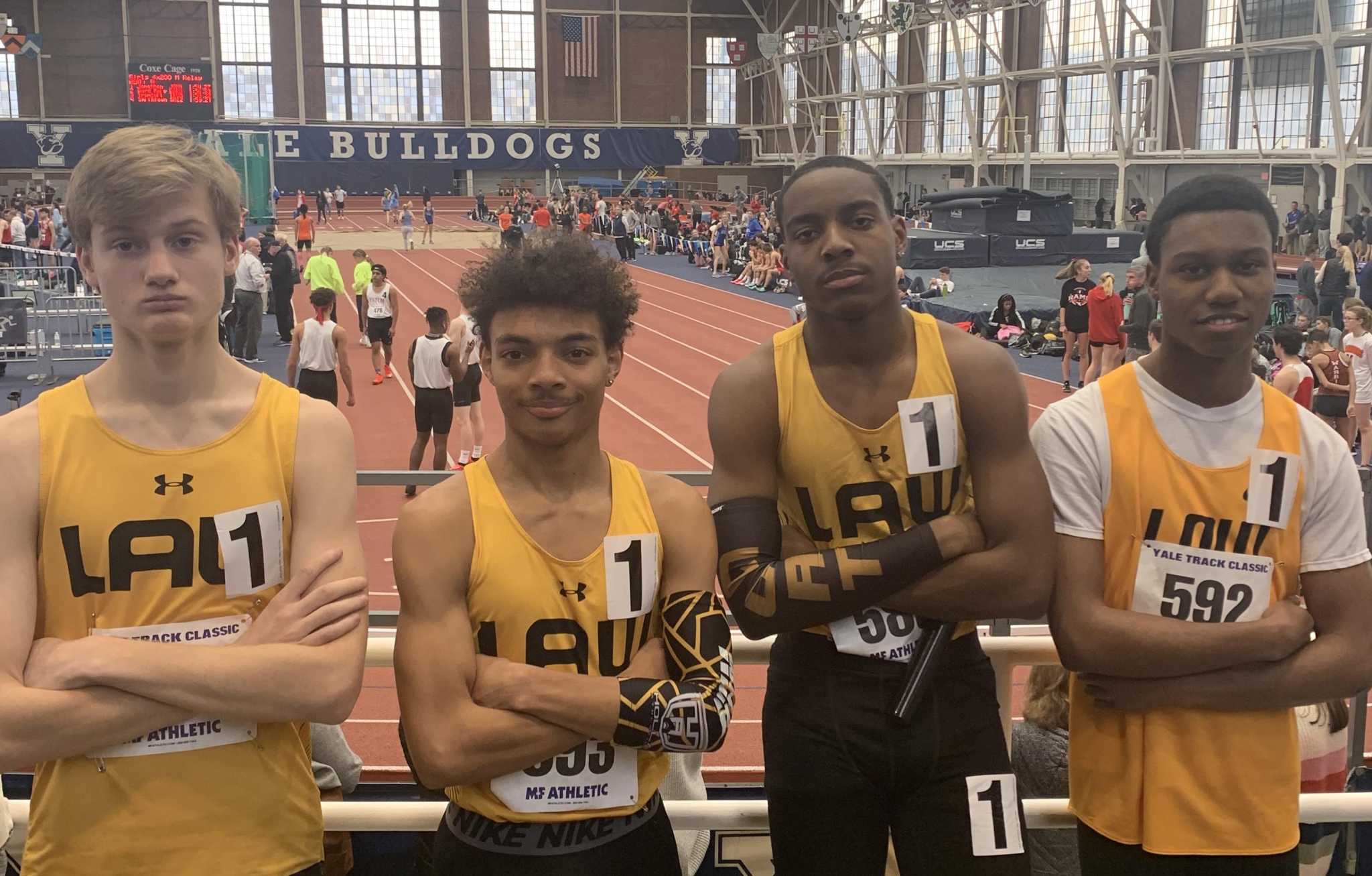 Law boys set record in 4x200 at Yale Classic