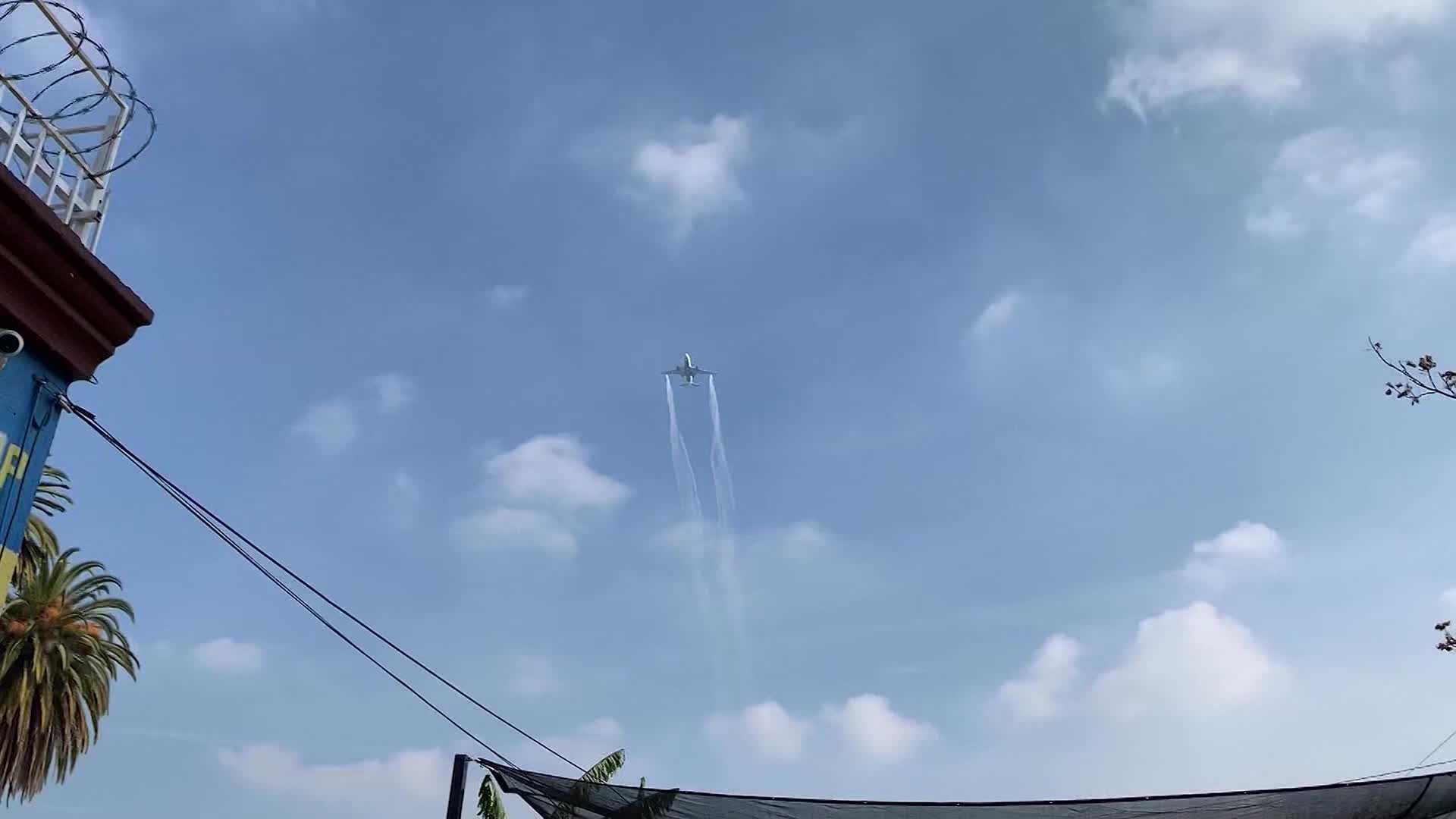 WATCH: Plane dumps fuel that falls on children at playground in ...