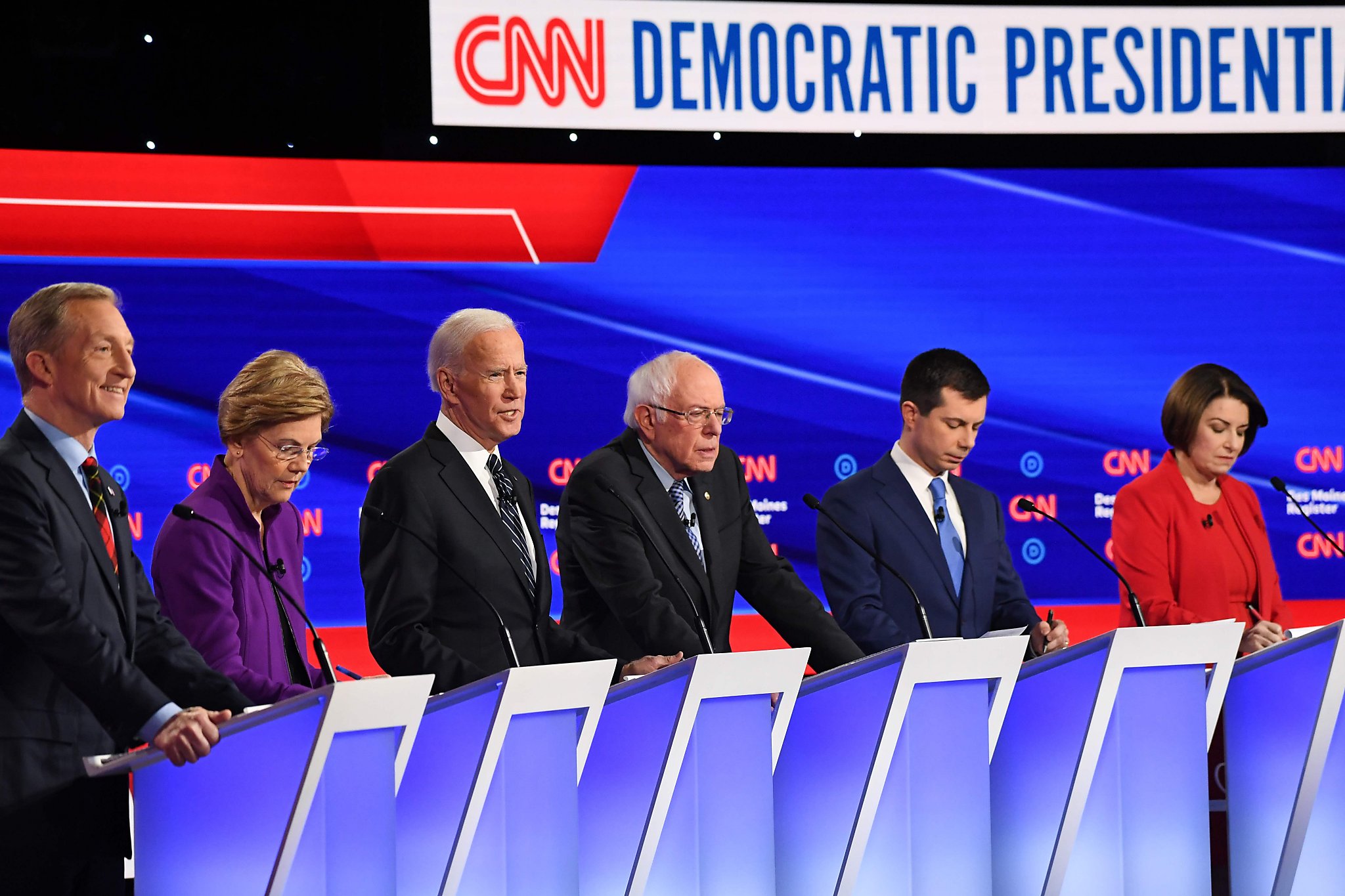 Democrats stick to their talking points in latest presidential debate