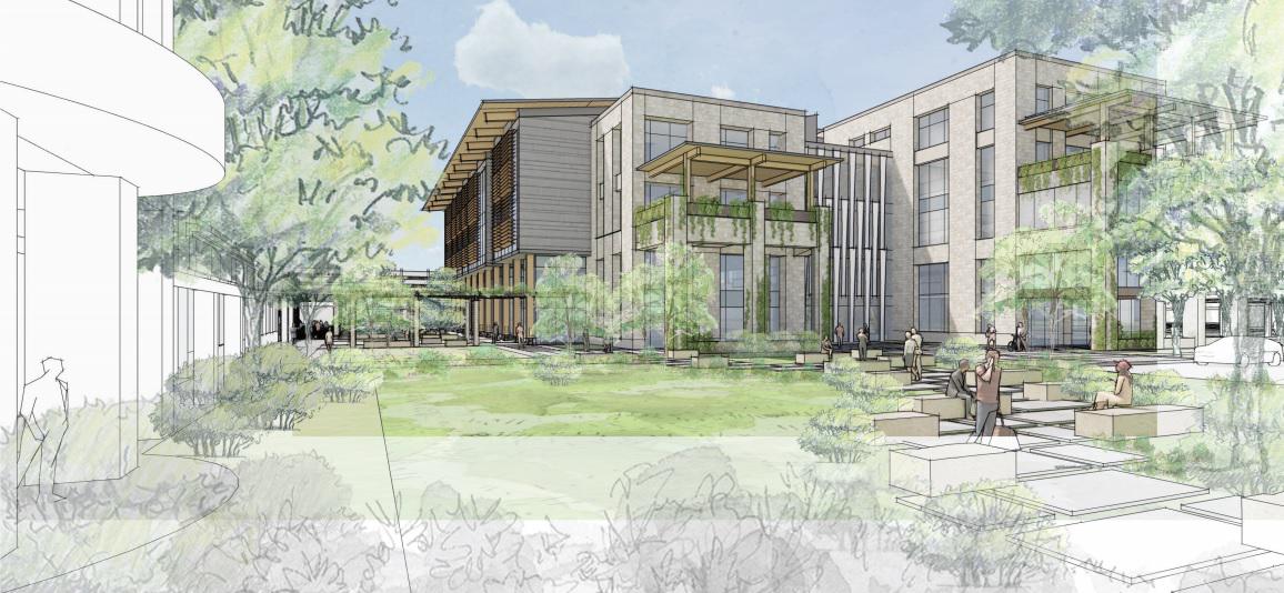 Panel approves designs for H-E-B’s new tech building