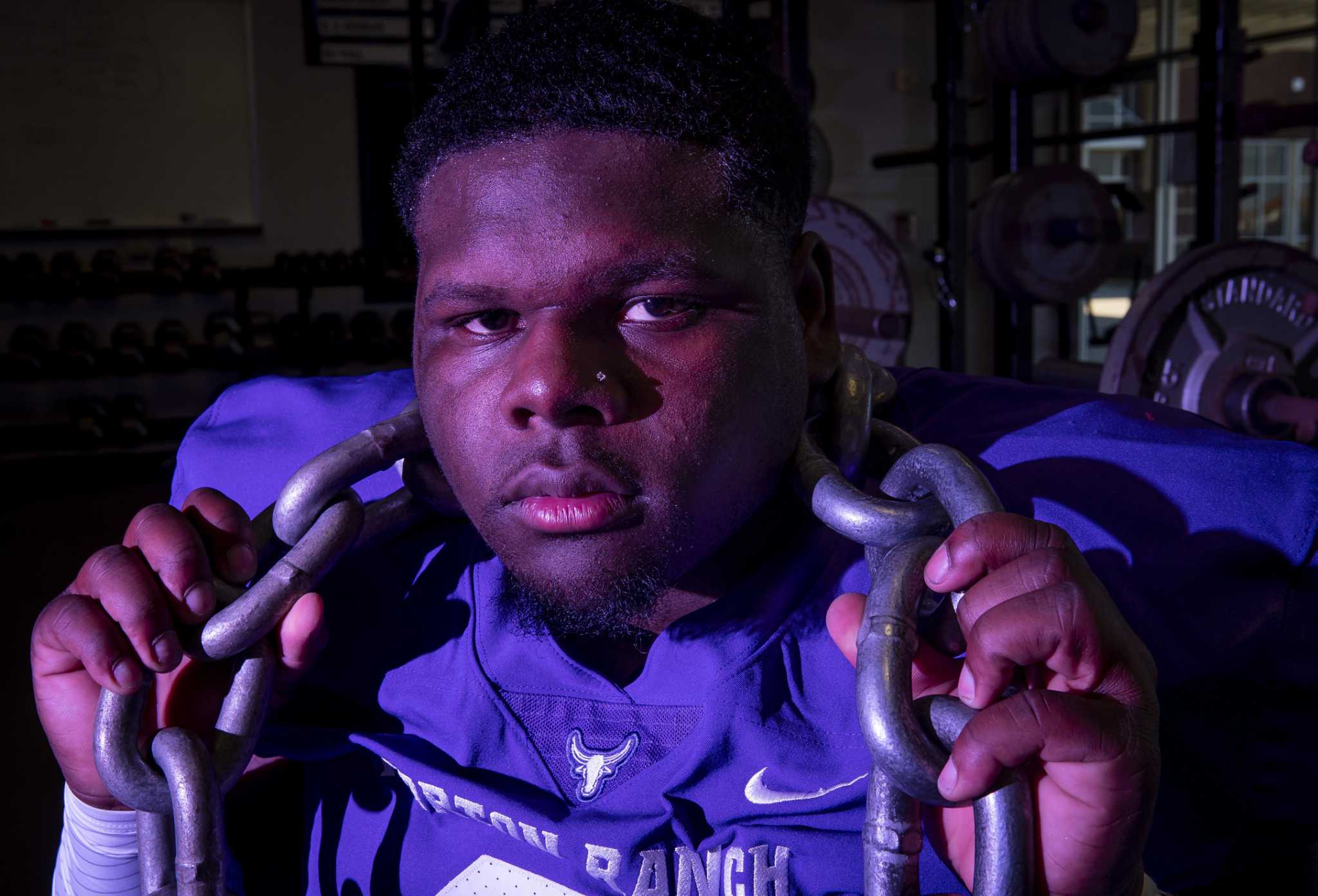 Brandon Brown, the All-Greater Houston defensive player of the year