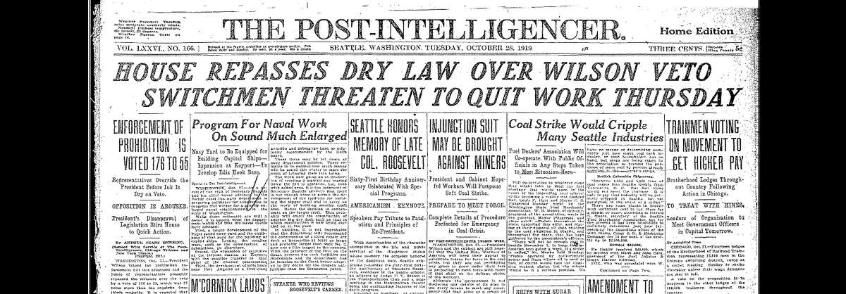 New Amendment or old news? How the Seattle Post-Intelligencer covered ...