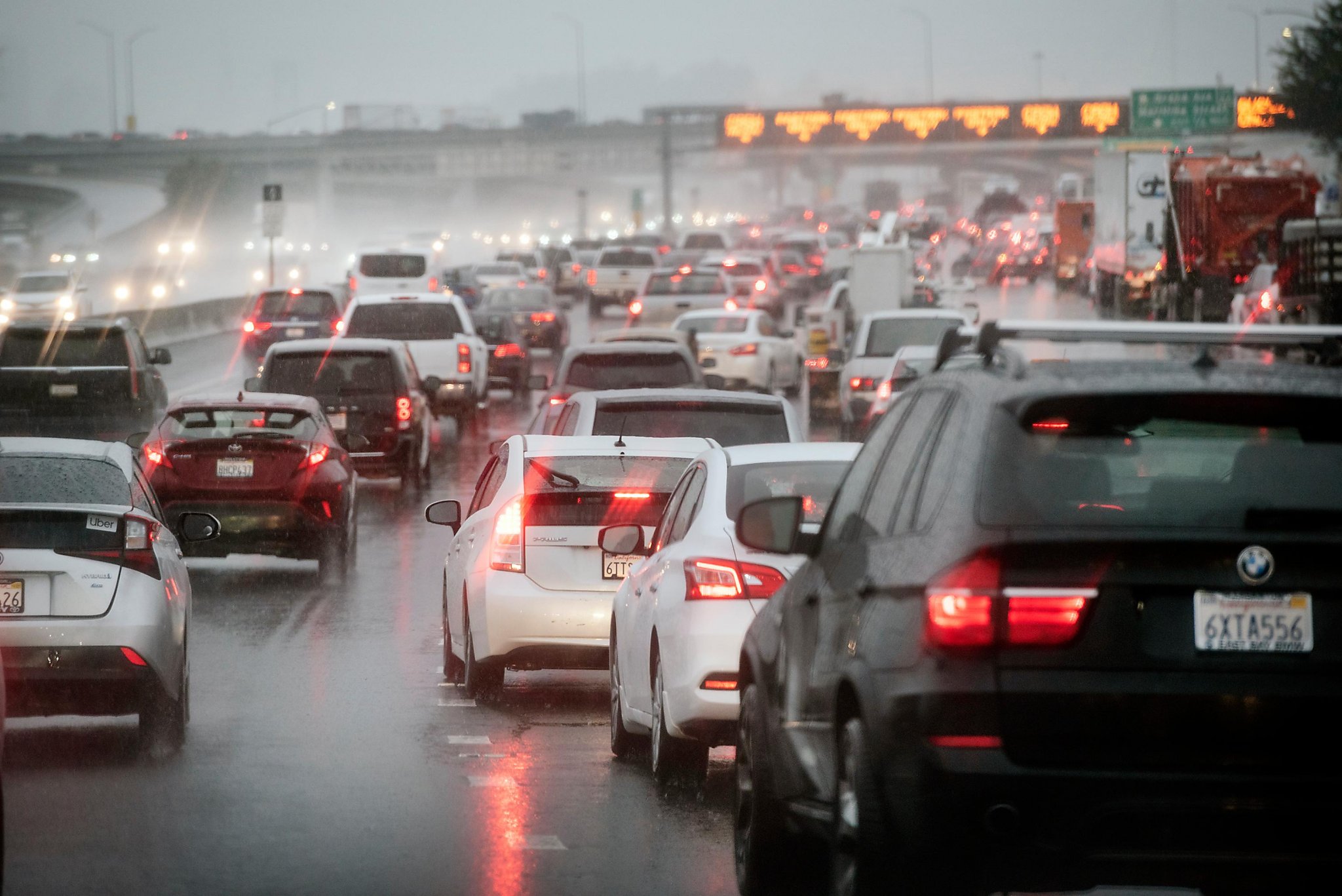 Snow, huge winds and flooding hit Bay Area as storm slams region